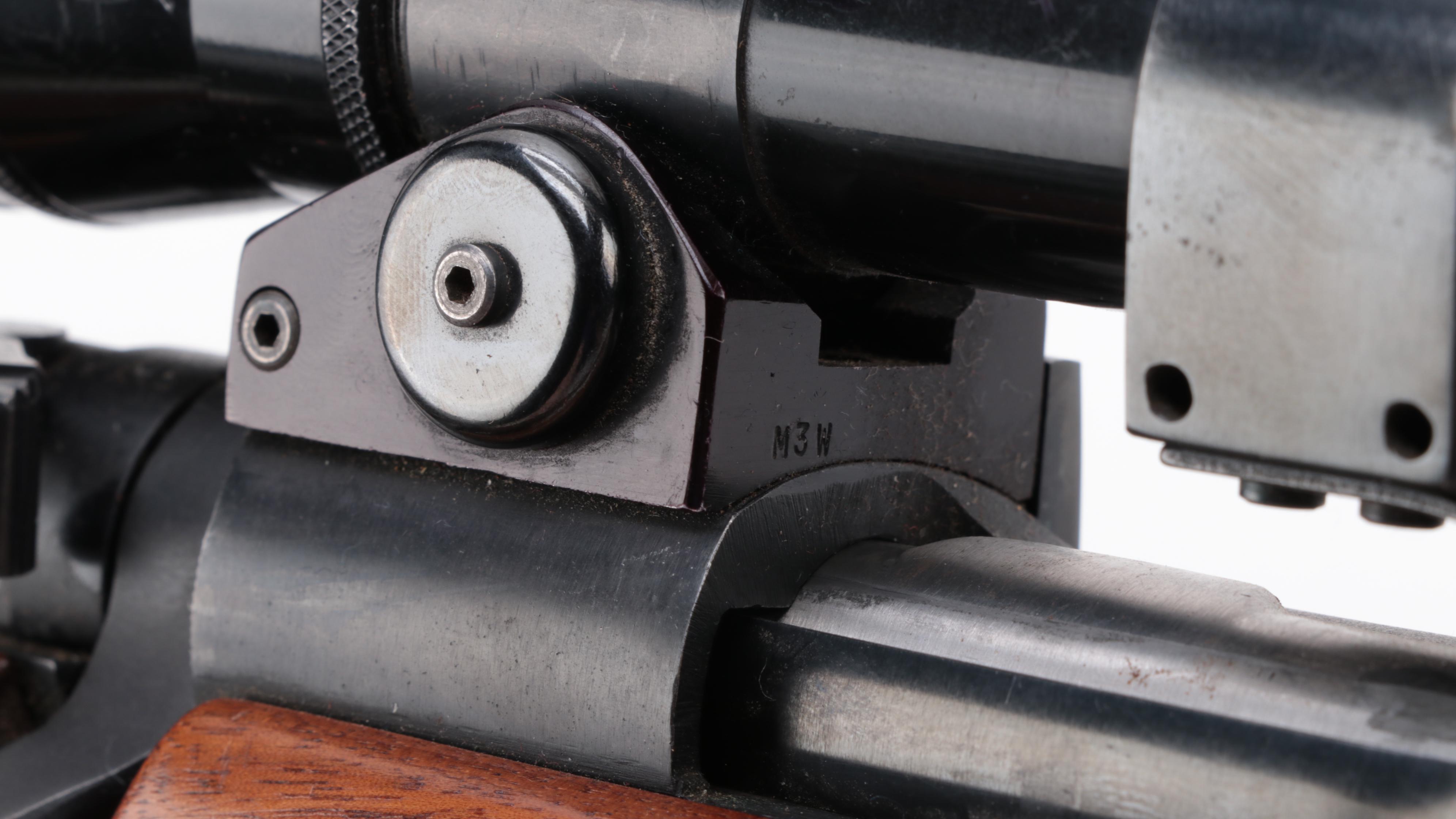 Winchester Model 70 Rifle with Kollmorgen Bear Cub Scope | EBTH