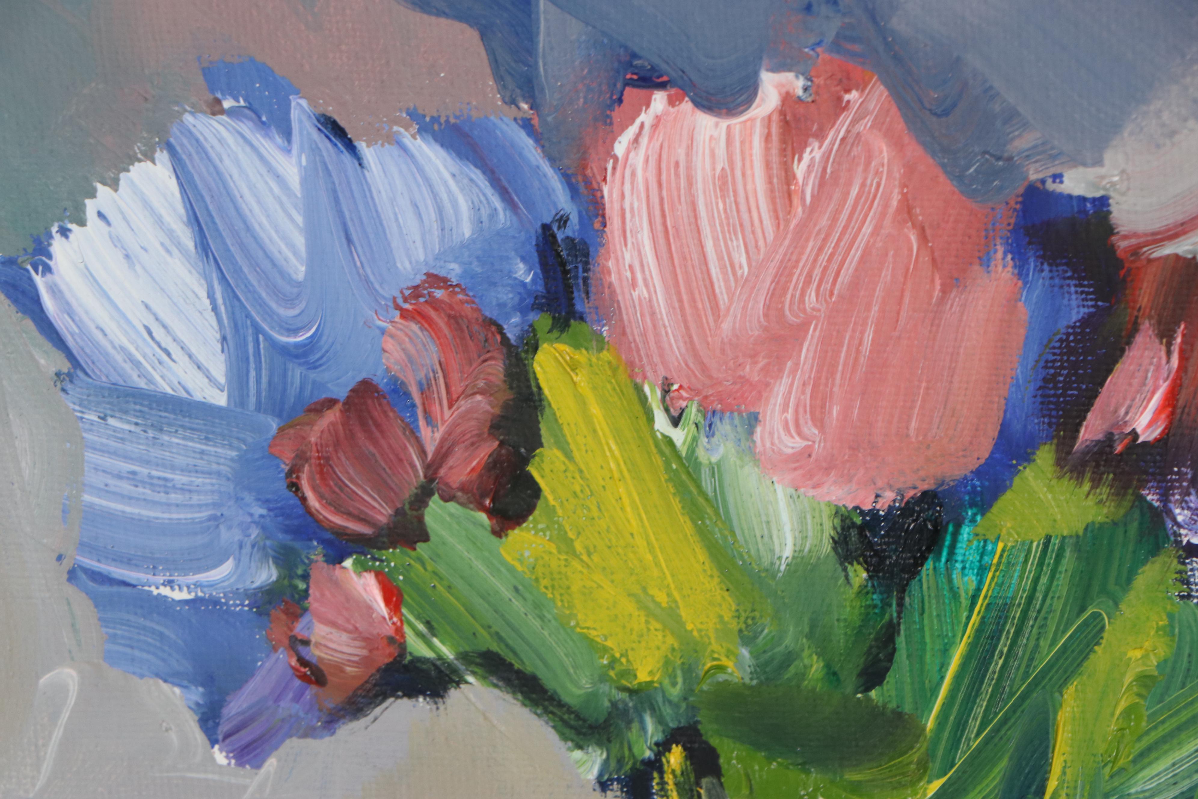José M. Lima Floral Still Life Oil Painting, 2021 | EBTH