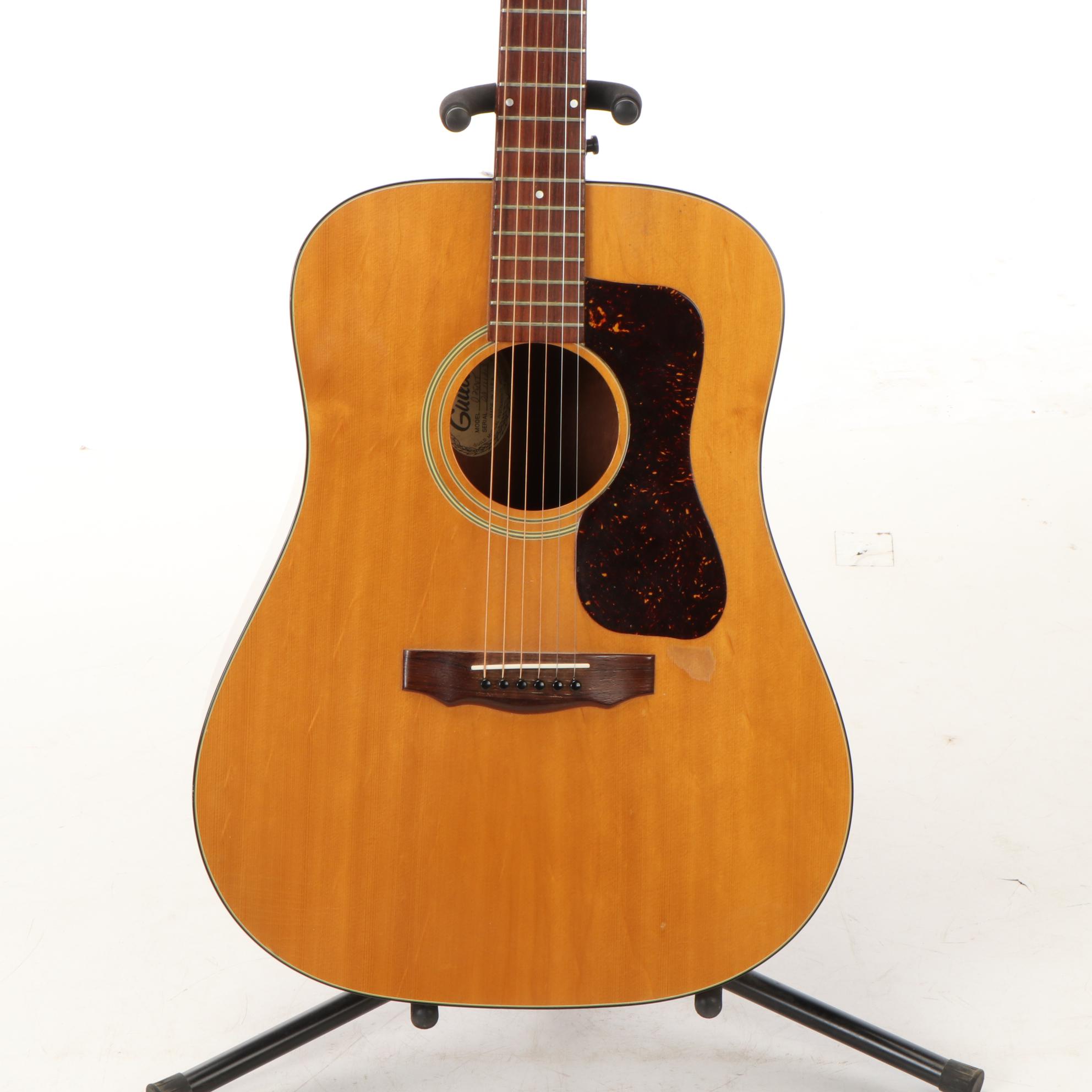 Guild D25-NT Dreadnought Acoustic Guitar | EBTH