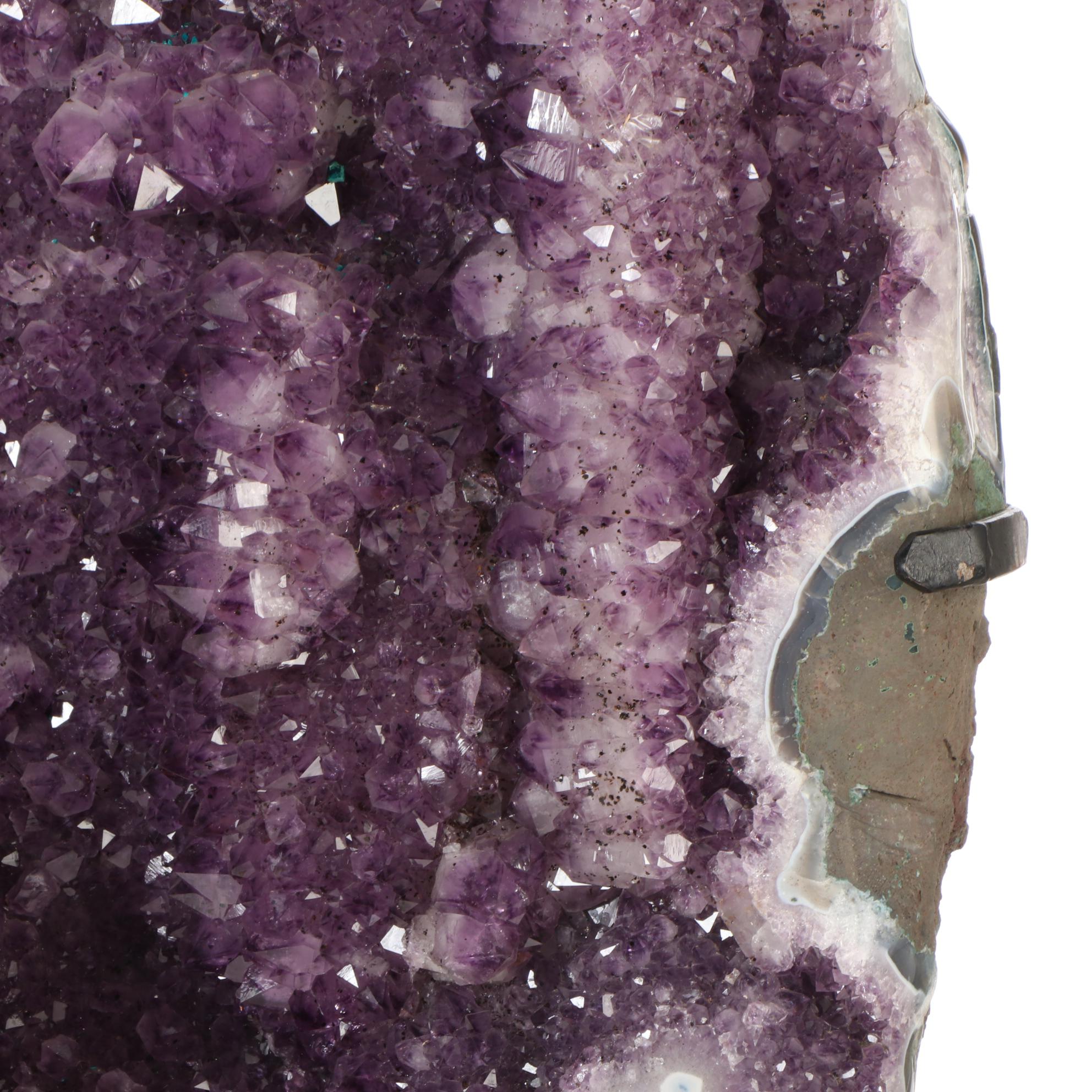 Monumental Amethyst Geode with Display Stand | EBTH