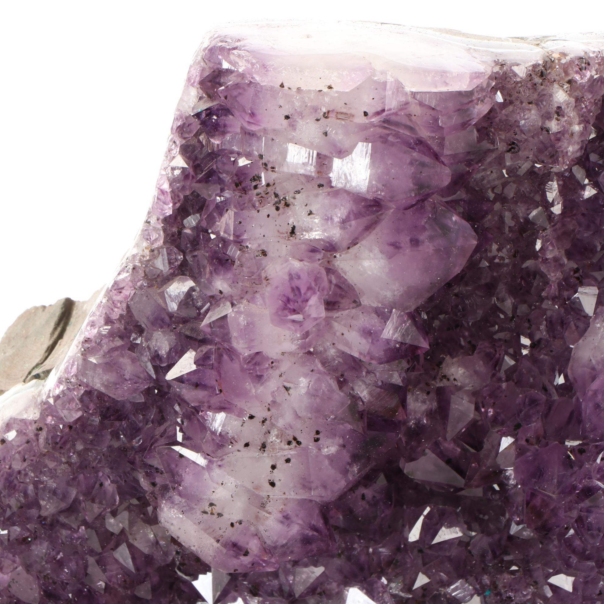 Monumental Amethyst Geode with Display Stand | EBTH