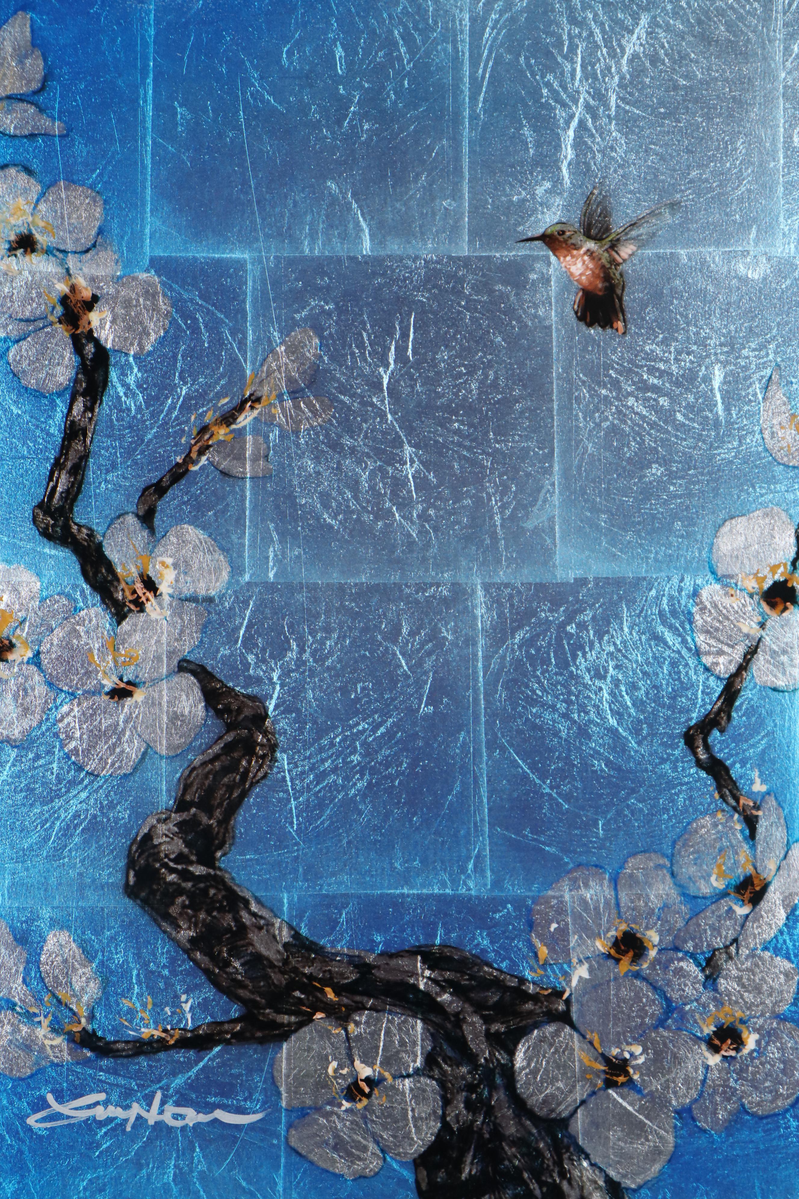 Patrick Guyton Mixed Media Embellished Print "Morning Glory" | EBTH