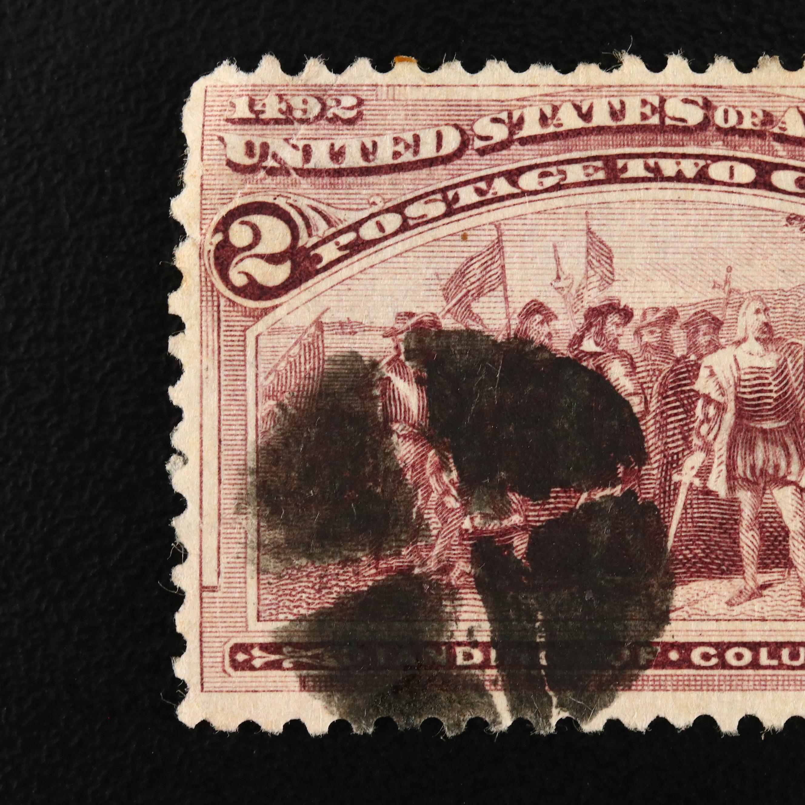1892 Columbian Exposition "Broken Hat" 2-Cent Stamp | EBTH