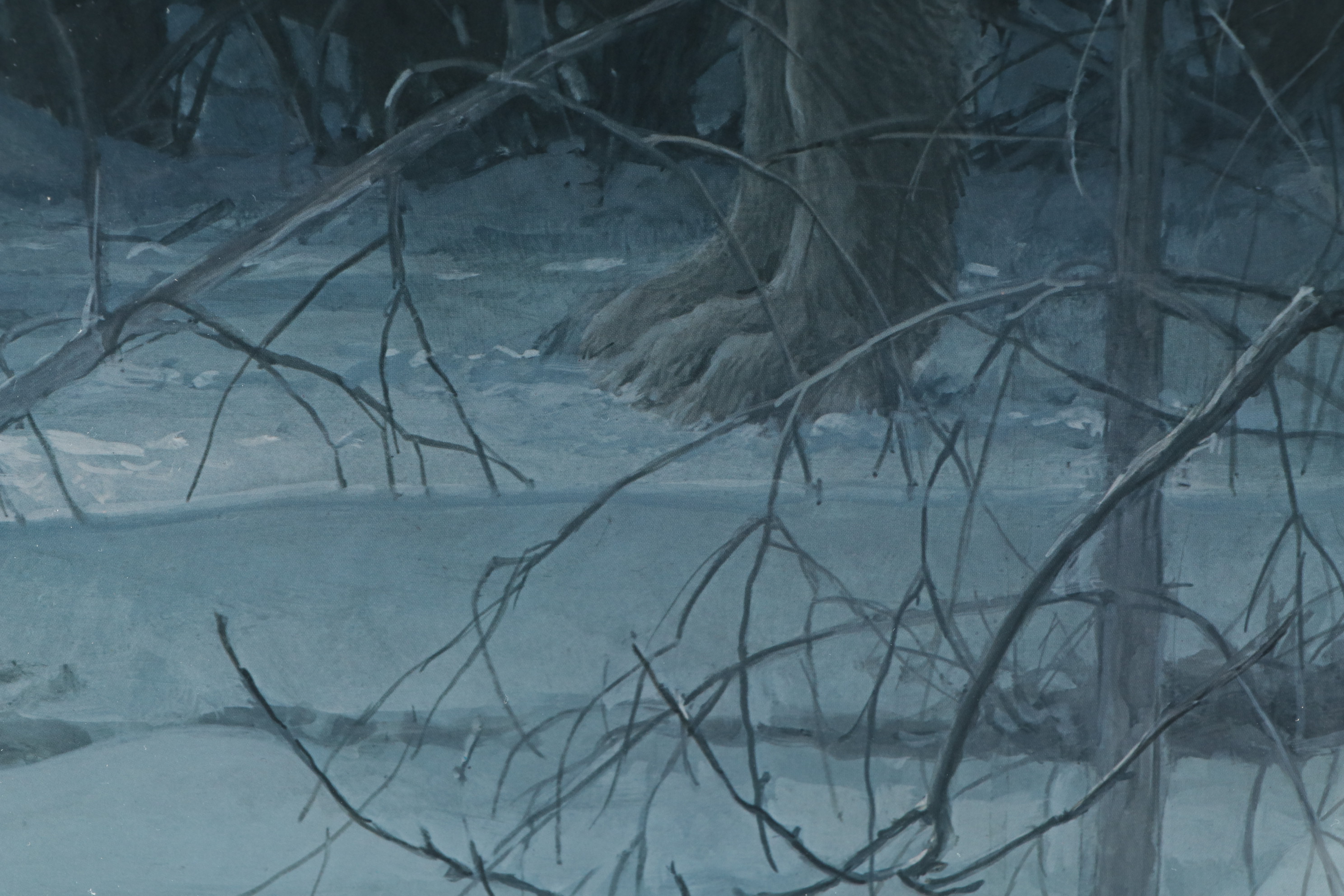Robert Bateman Offset Lithograph "Midnight - Black Wolf", 1988 | EBTH