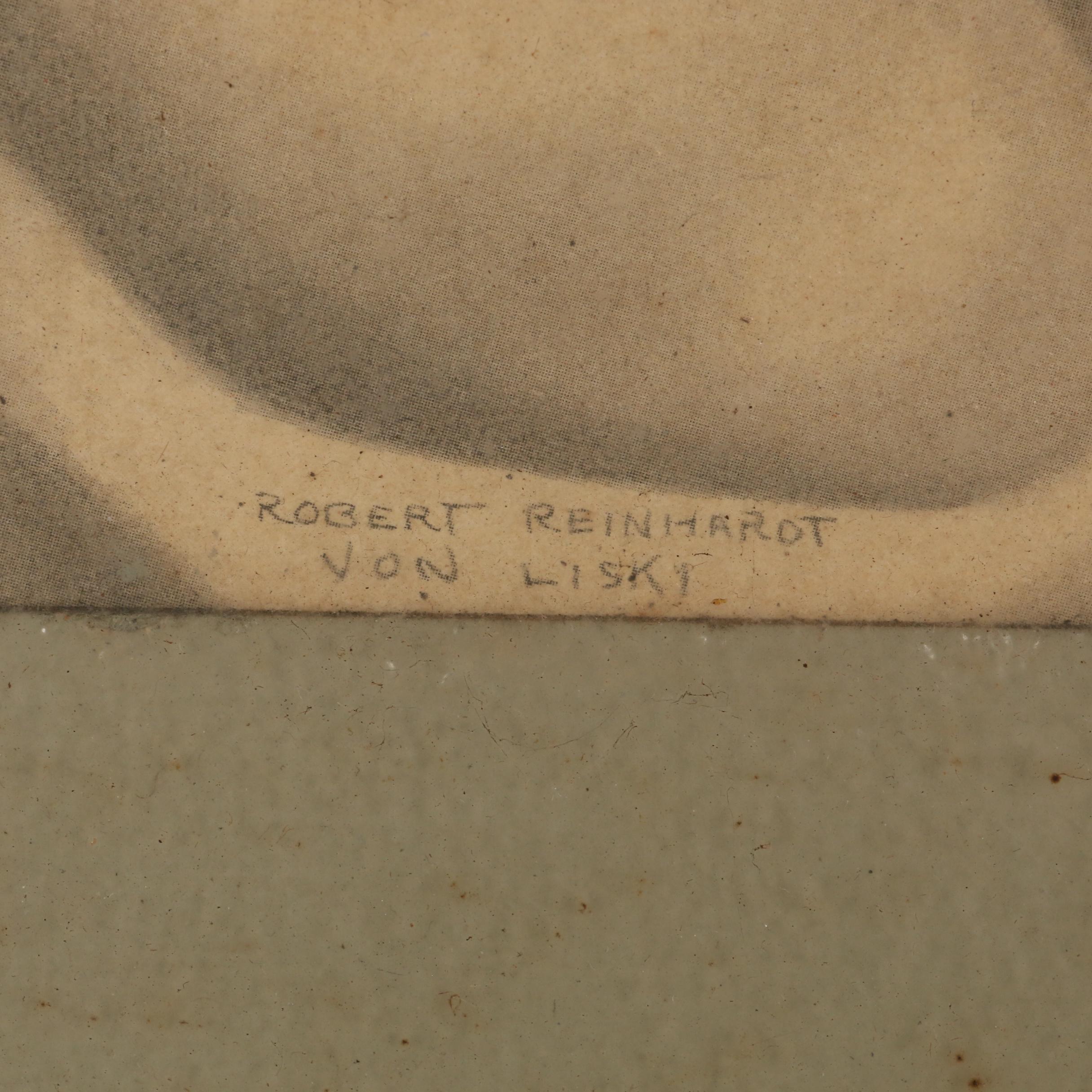 Art Deco Style Offset Lithograph of Horses After Robert Reinhardt Von Liski | EBTH