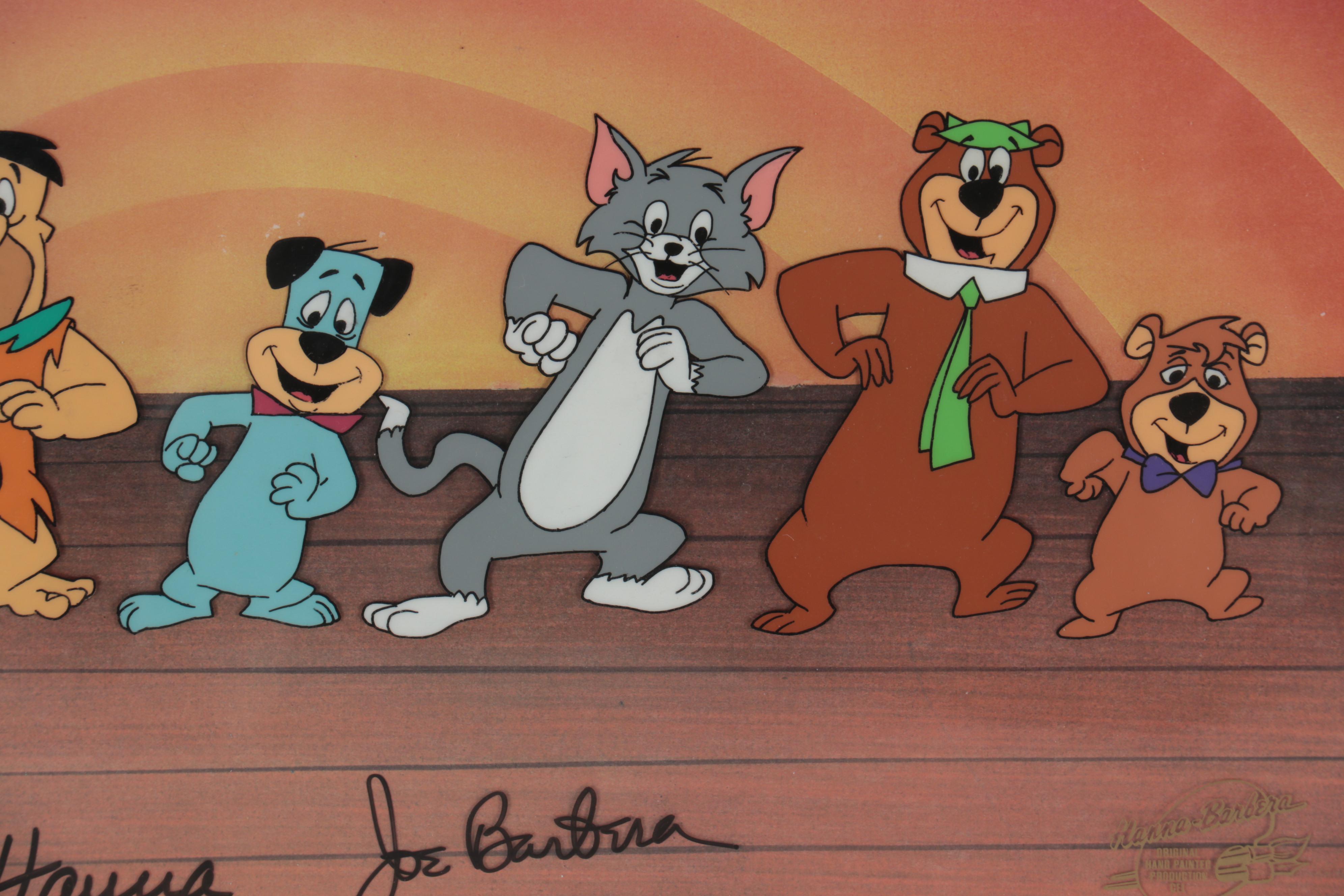 Hanna-Barbera Hand-Painted Animation Cel from A Yabba-Dabba-Doo ...