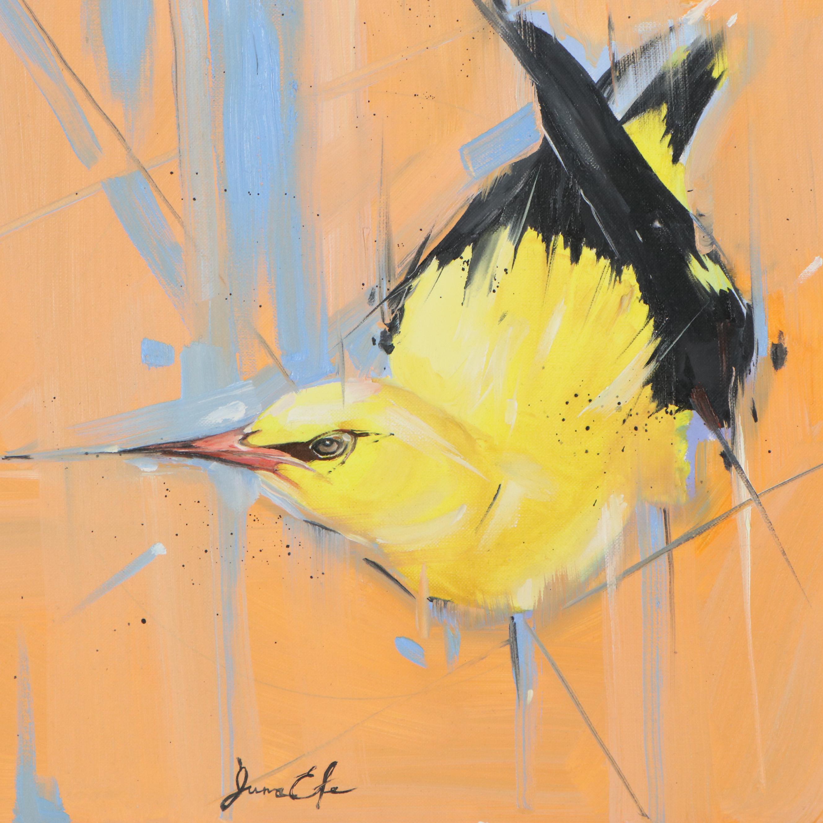 Juna Efe Oil Painting of Bird, 21st Century | EBTH