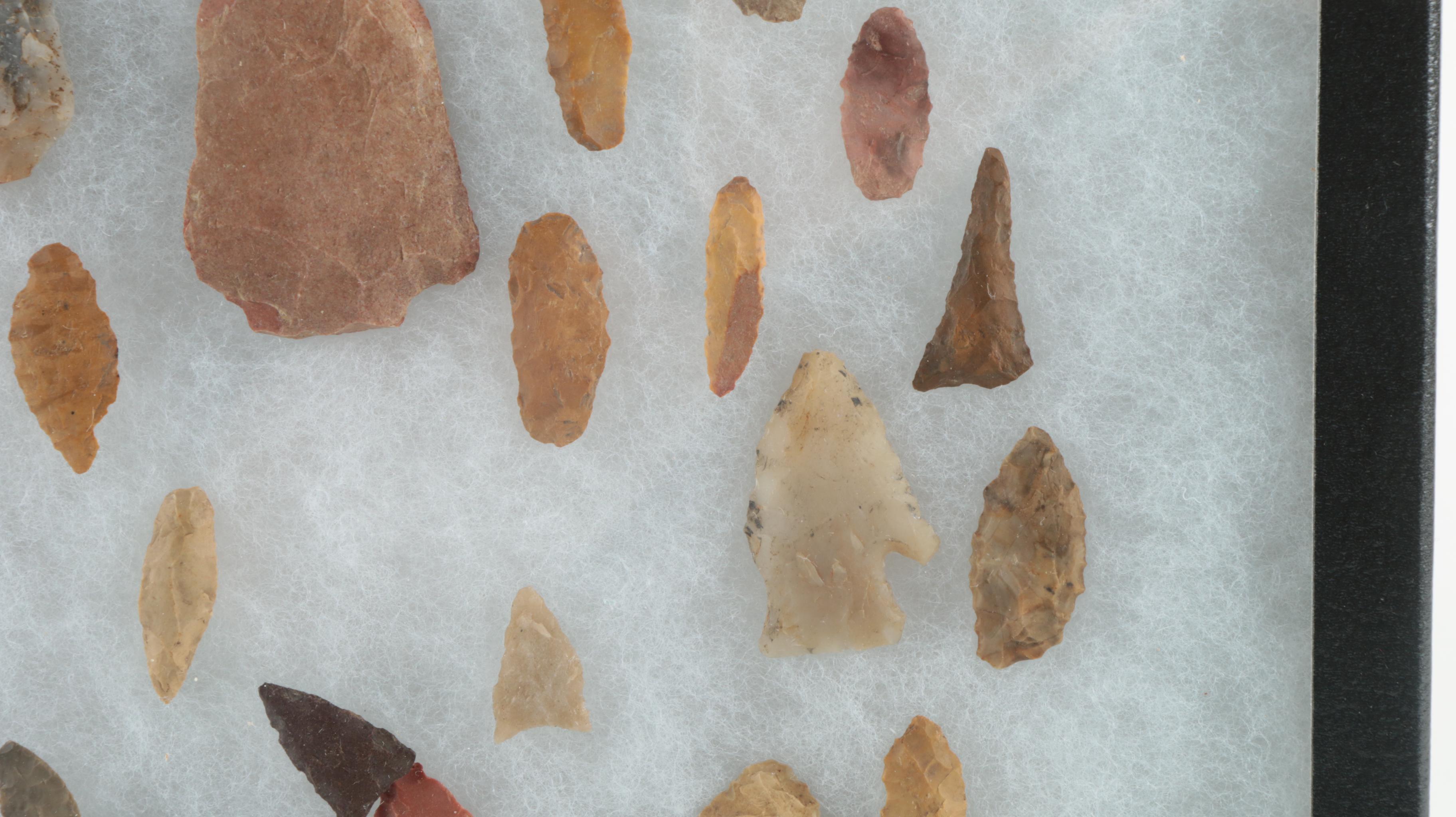 Native American Flaked Stone Tools | EBTH