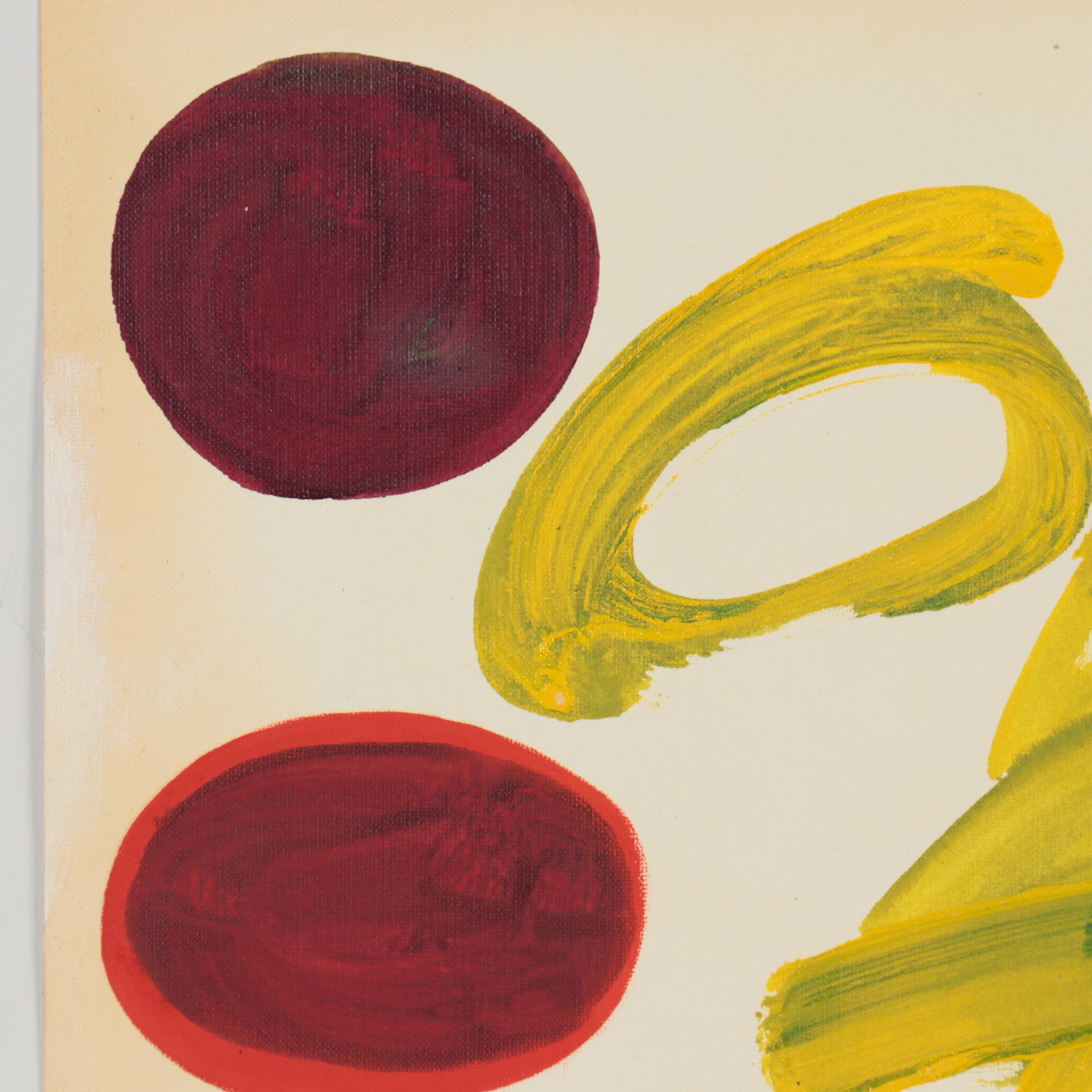 Walter Stomps Abstract Oil Painting, 1962 | EBTH