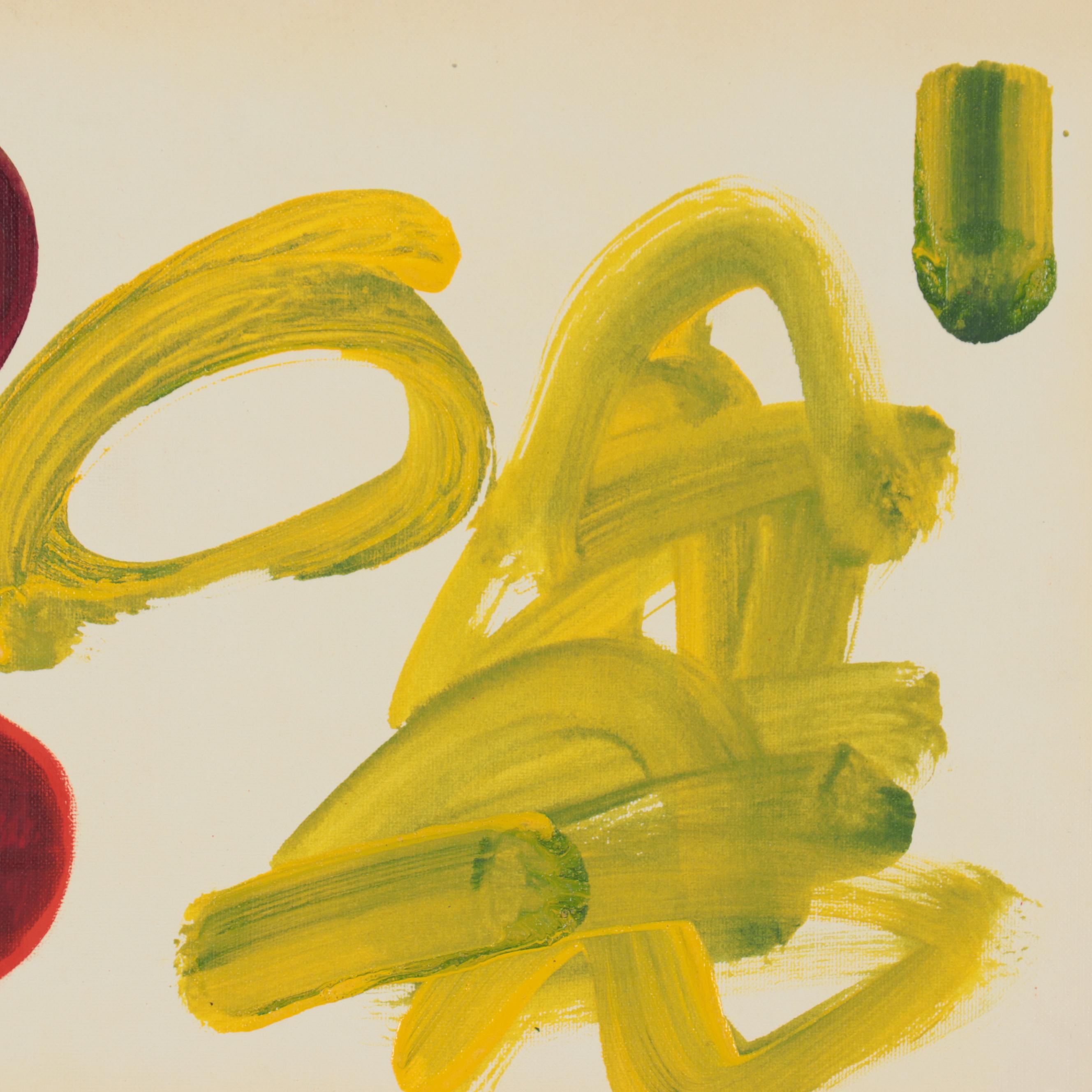 Walter Stomps Abstract Oil Painting, 1962 | EBTH