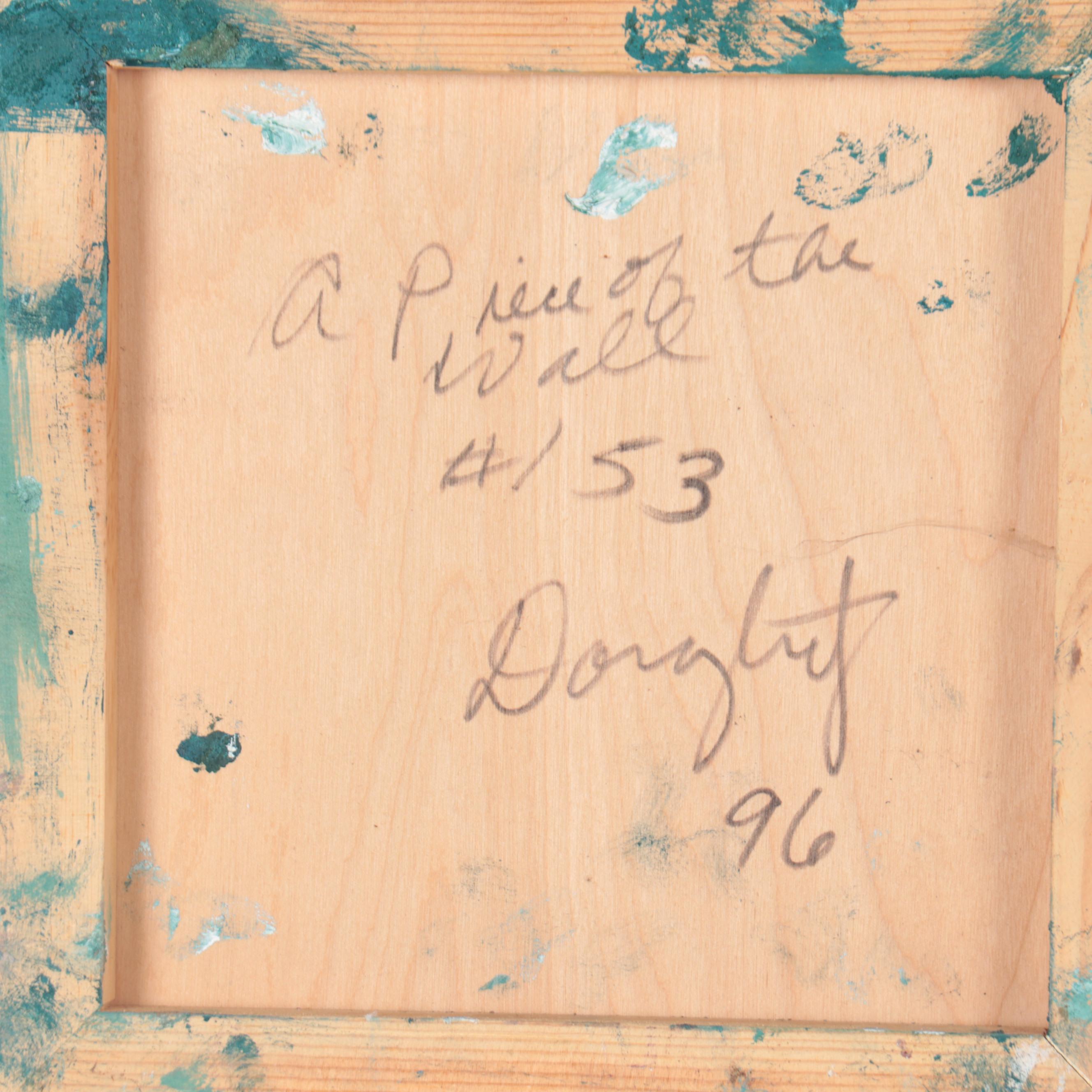 Sharon Dougherty Mixed Media Six-Panel Series "A Piece of the Wall ...