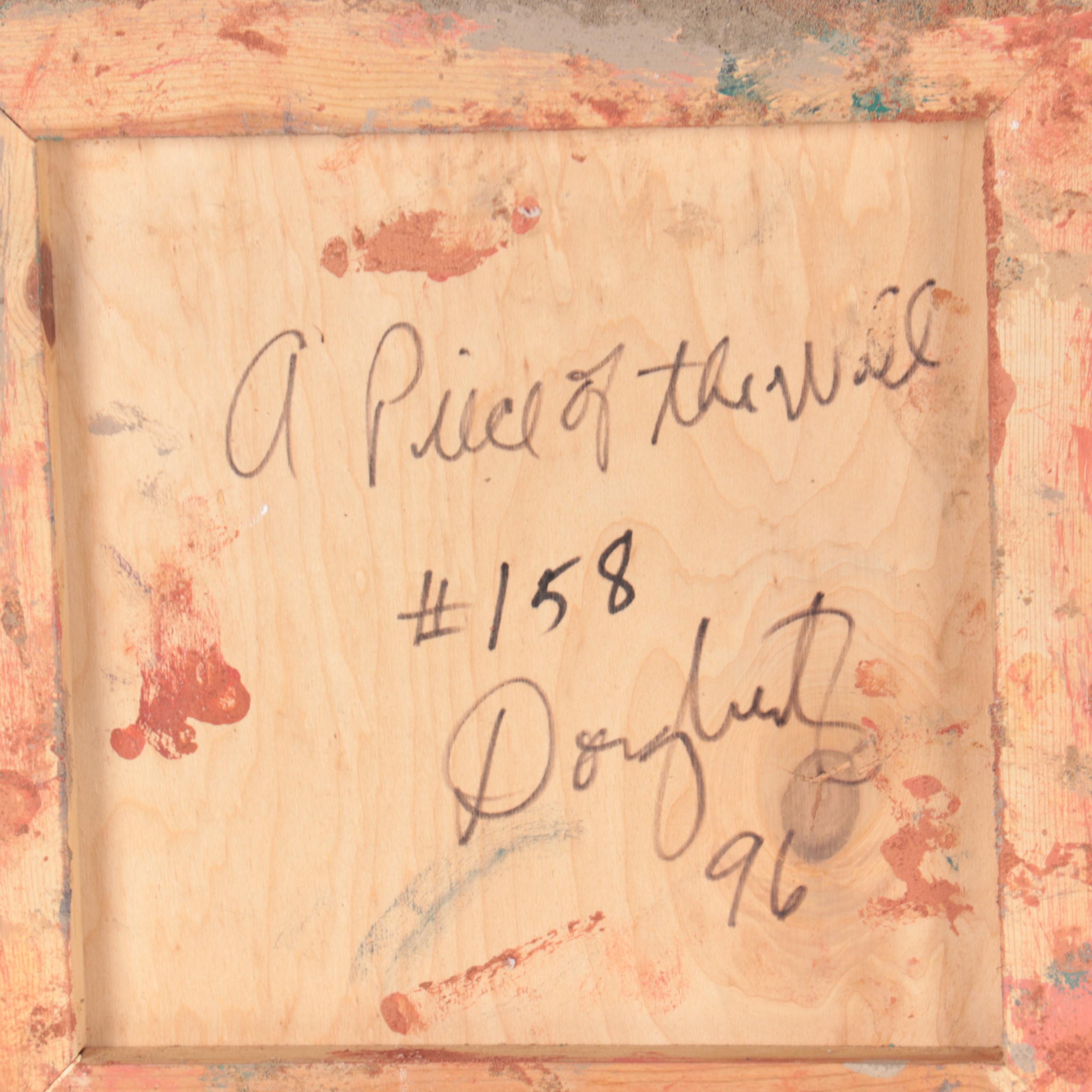 Sharon Dougherty Mixed Media Six-Panel Series "A Piece of the Wall ...