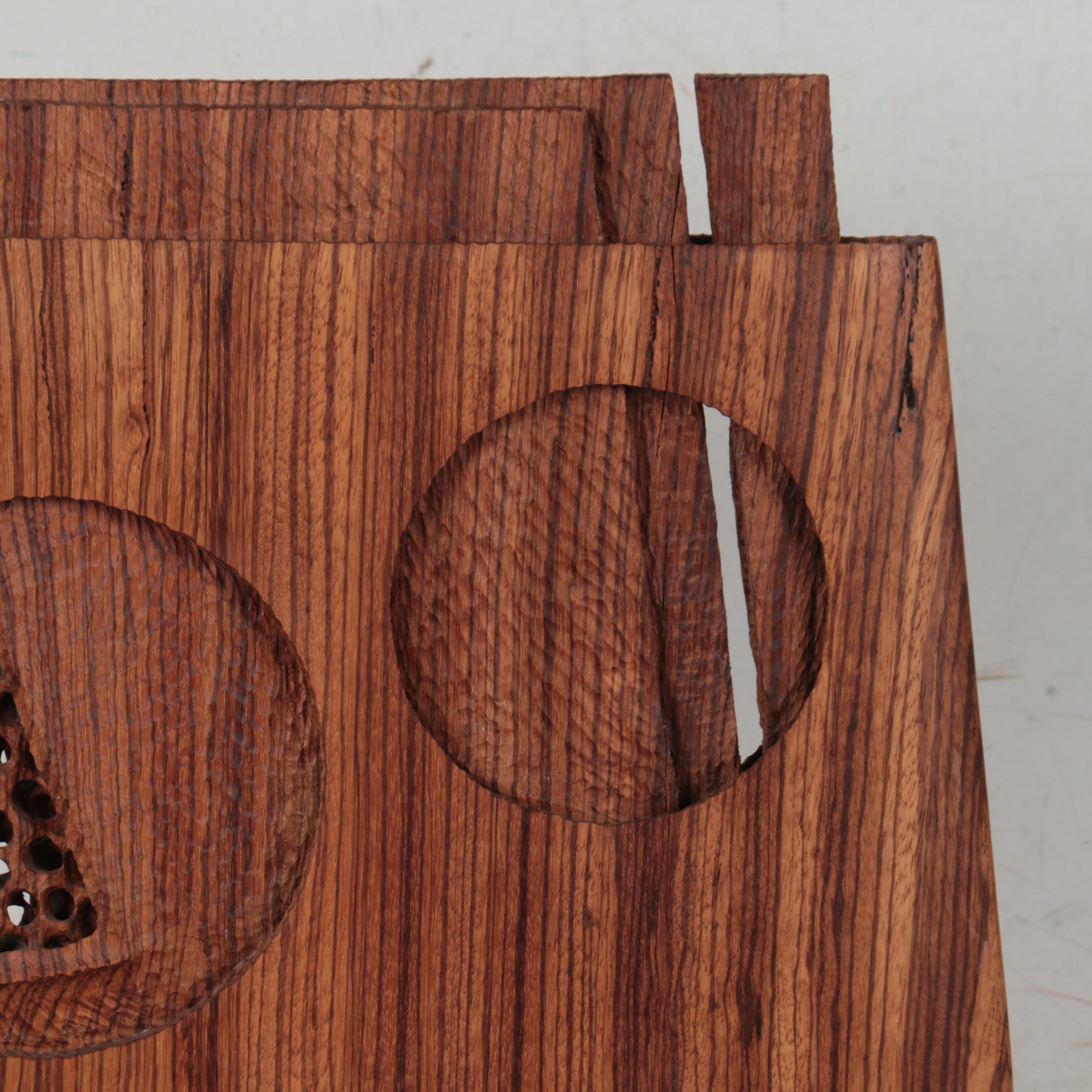 Doug Ayers Abstract Carved Wood Sculpture | EBTH