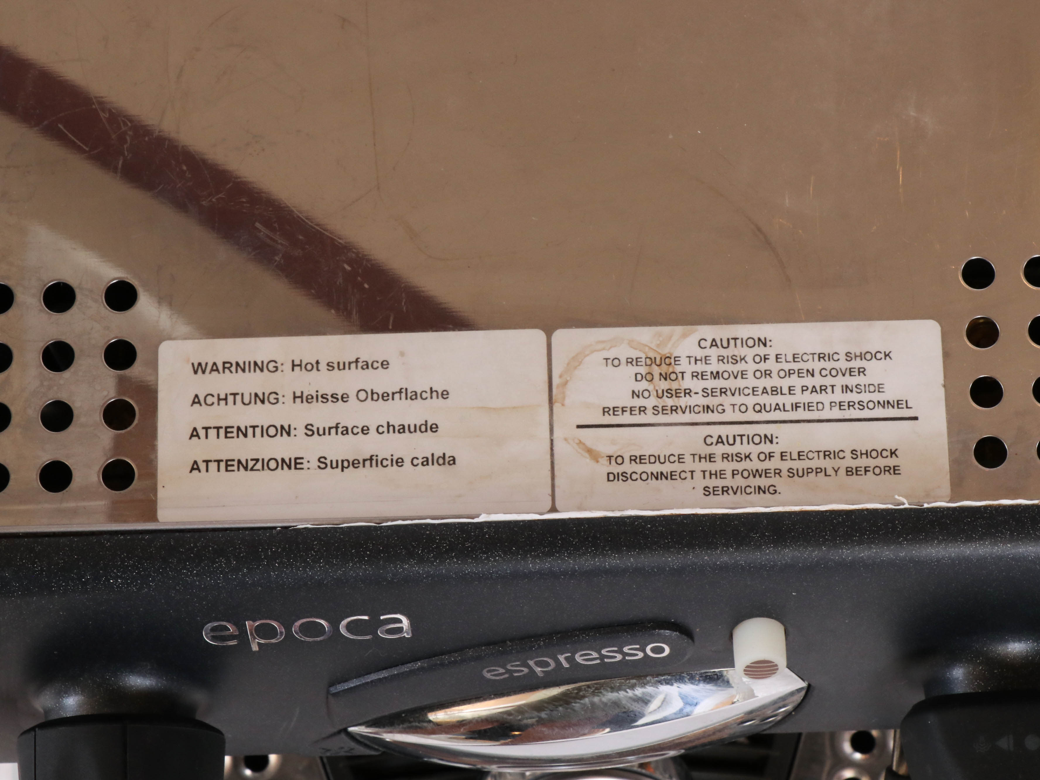 Rancilio Epoca ST1 Commercial Italian Espresso Machine | EBTH