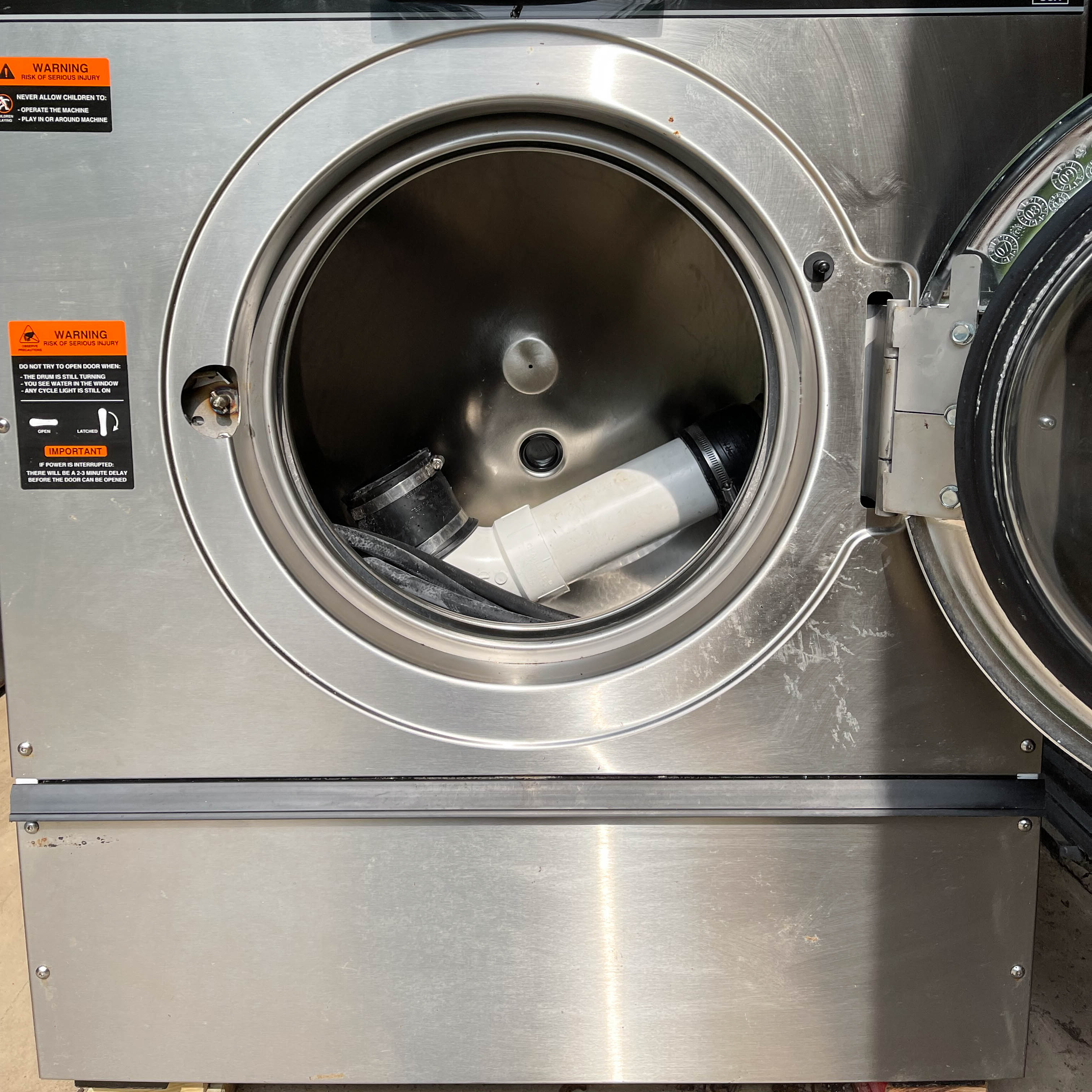 Dexter "Express" Commercial Stack Stainless Washer and Dryer | EBTH