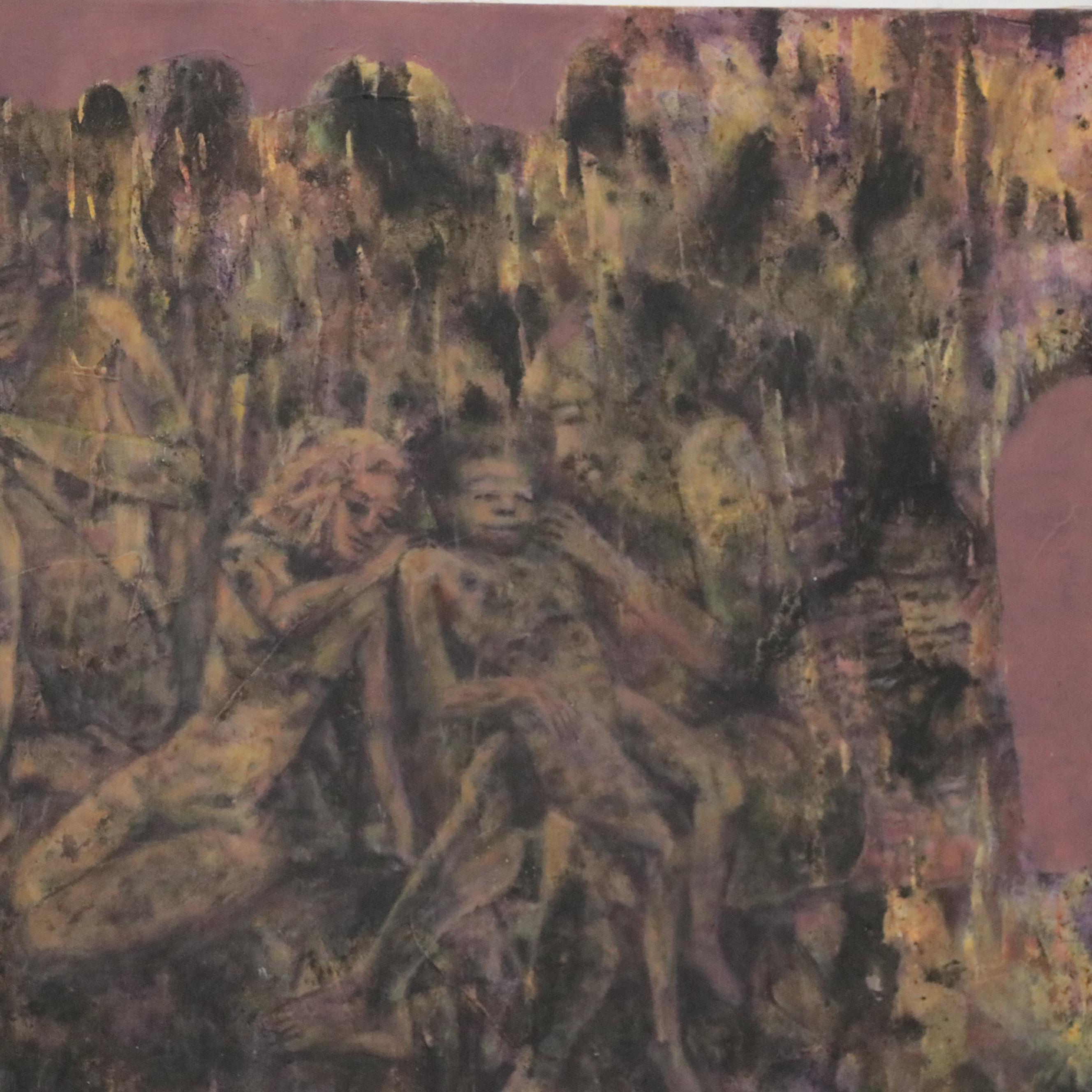 Don Stacy Large-Scale Abstract Oil Painting, Circa 1980 | EBTH