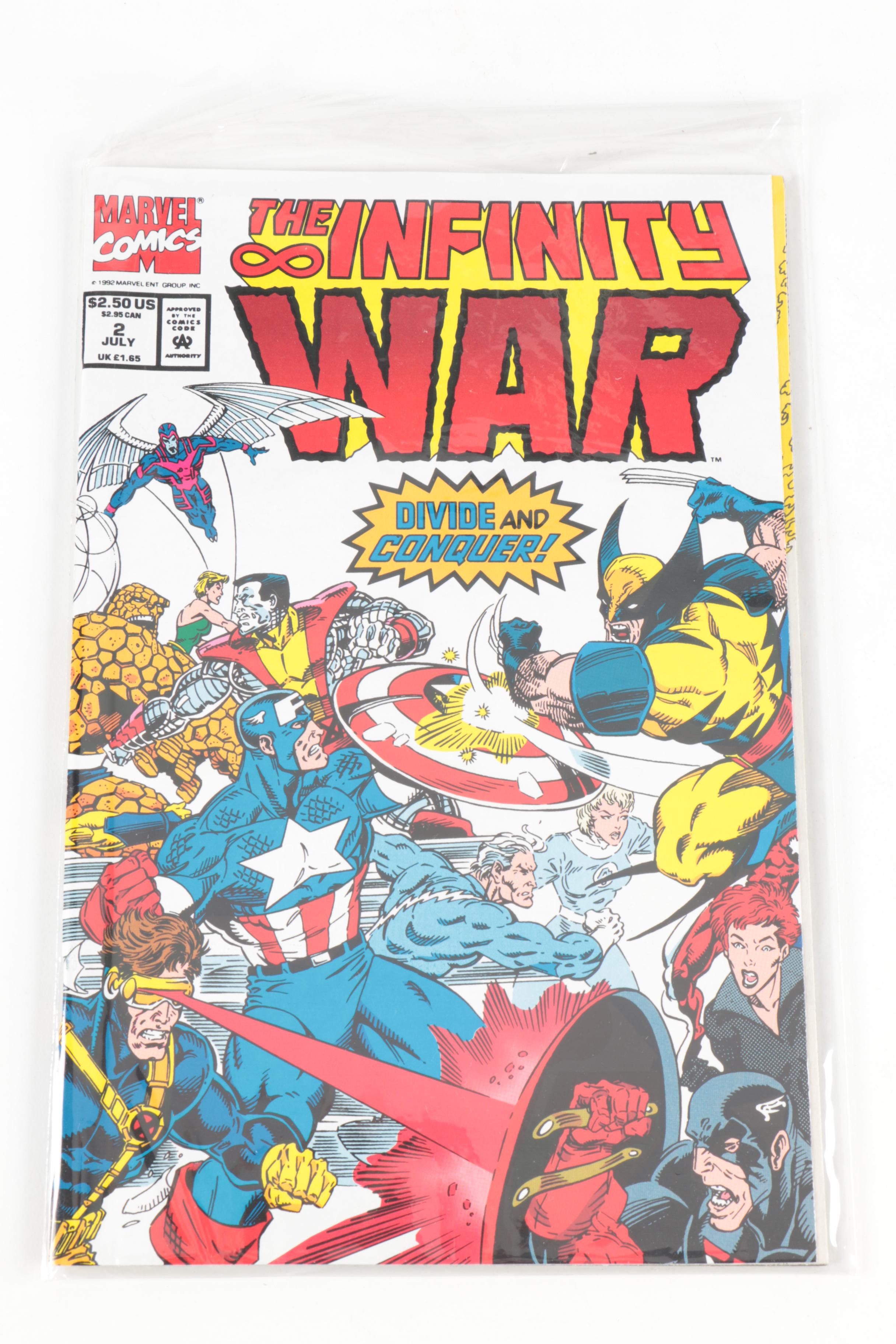 Modern Age Marvel Comics "Infinity War" Comic Book Volumes 1 - 6 | EBTH