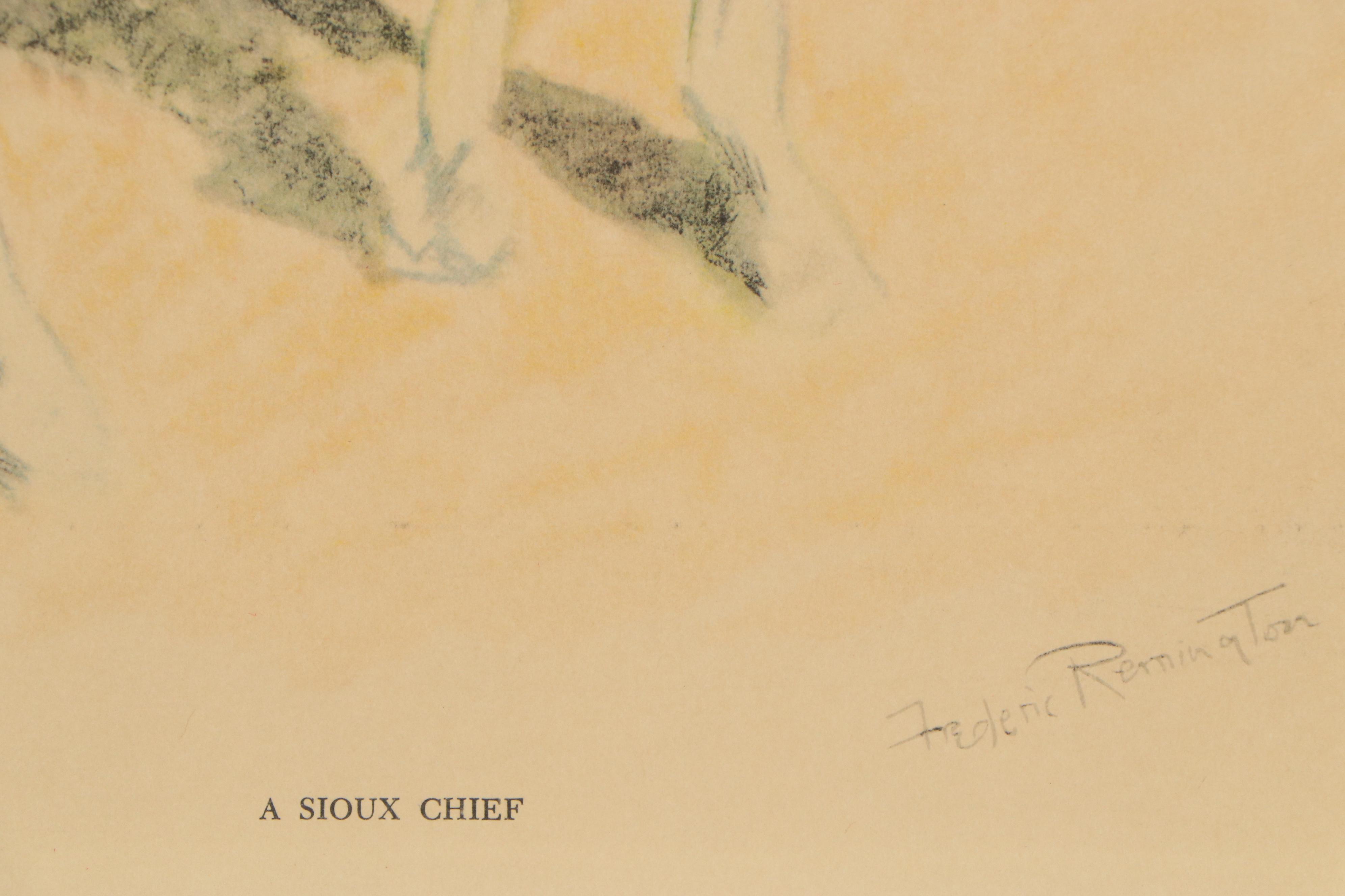 Collotype Reproductions after Frederic Remington "Buckskins" | EBTH