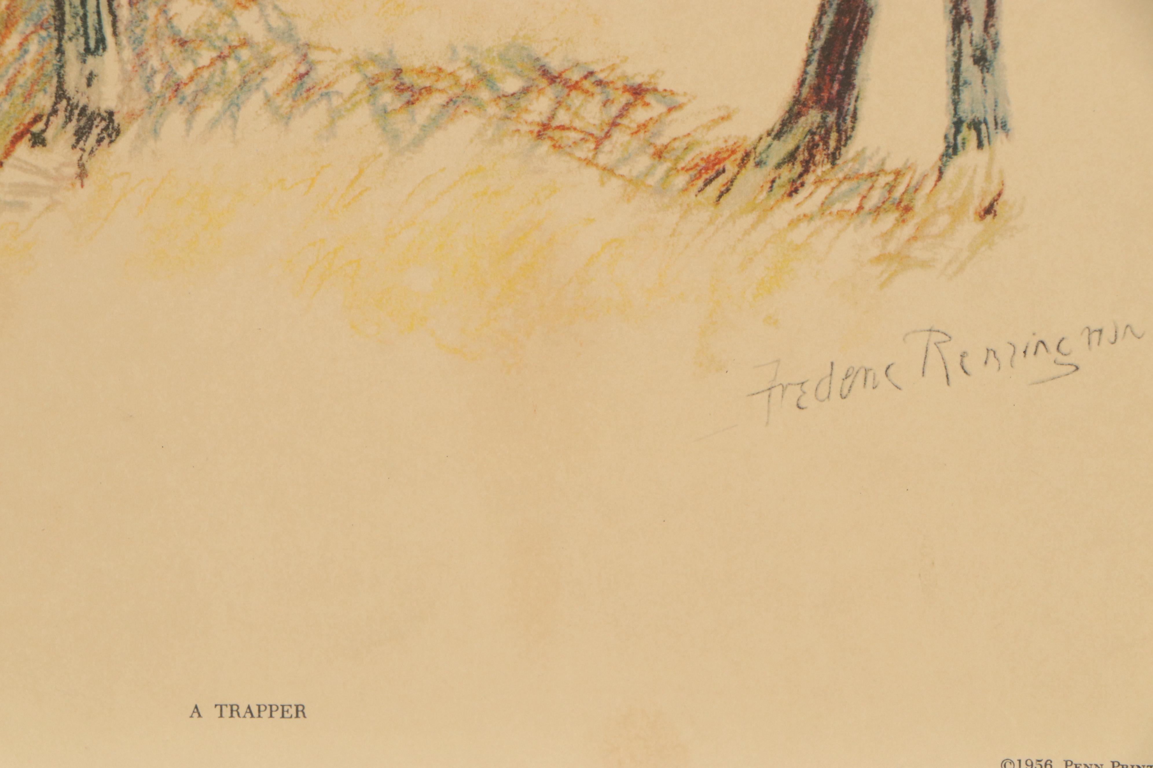 Collotype Reproductions after Frederic Remington "Buckskins" | EBTH