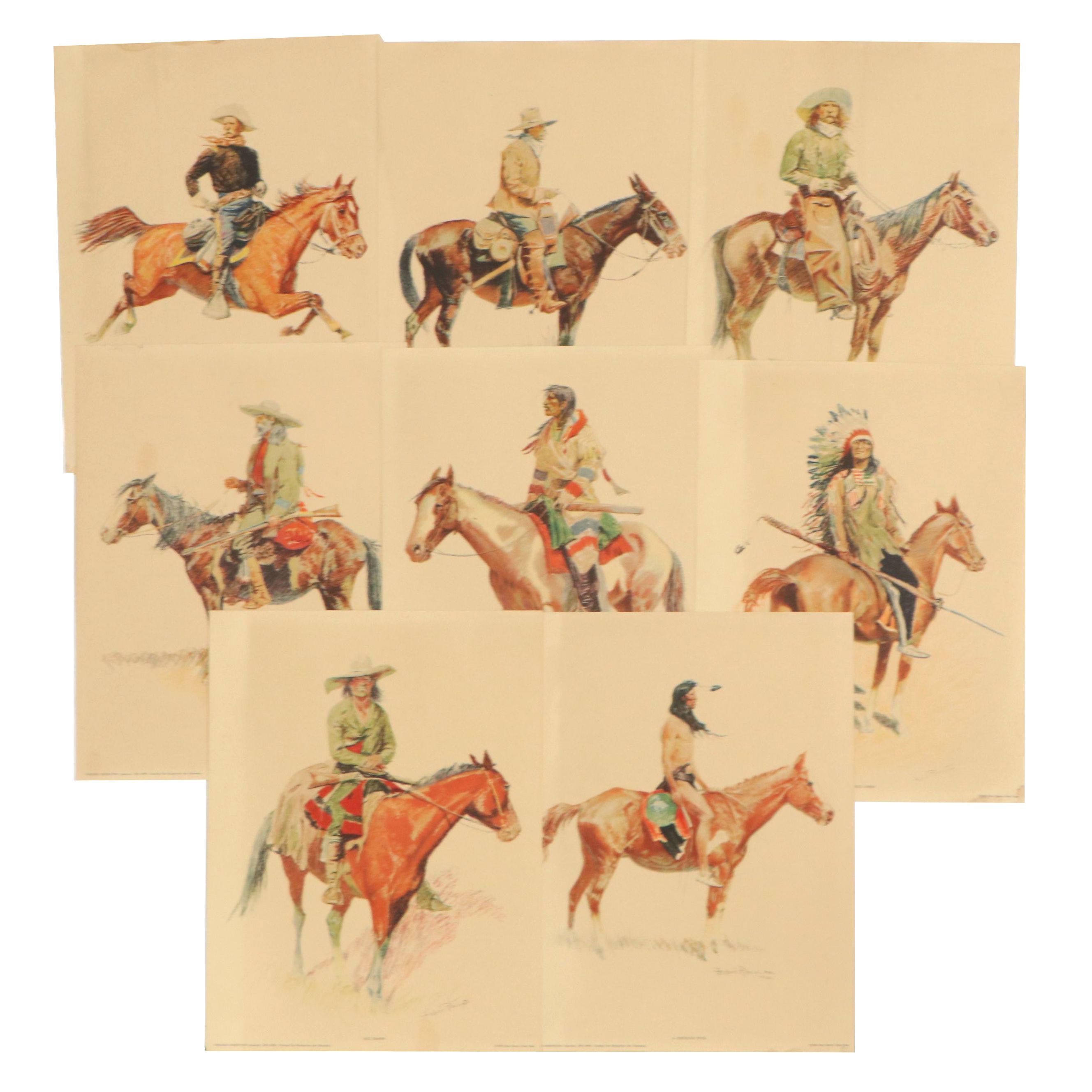 Collotype Reproductions after Frederic Remington "Buckskins" | EBTH