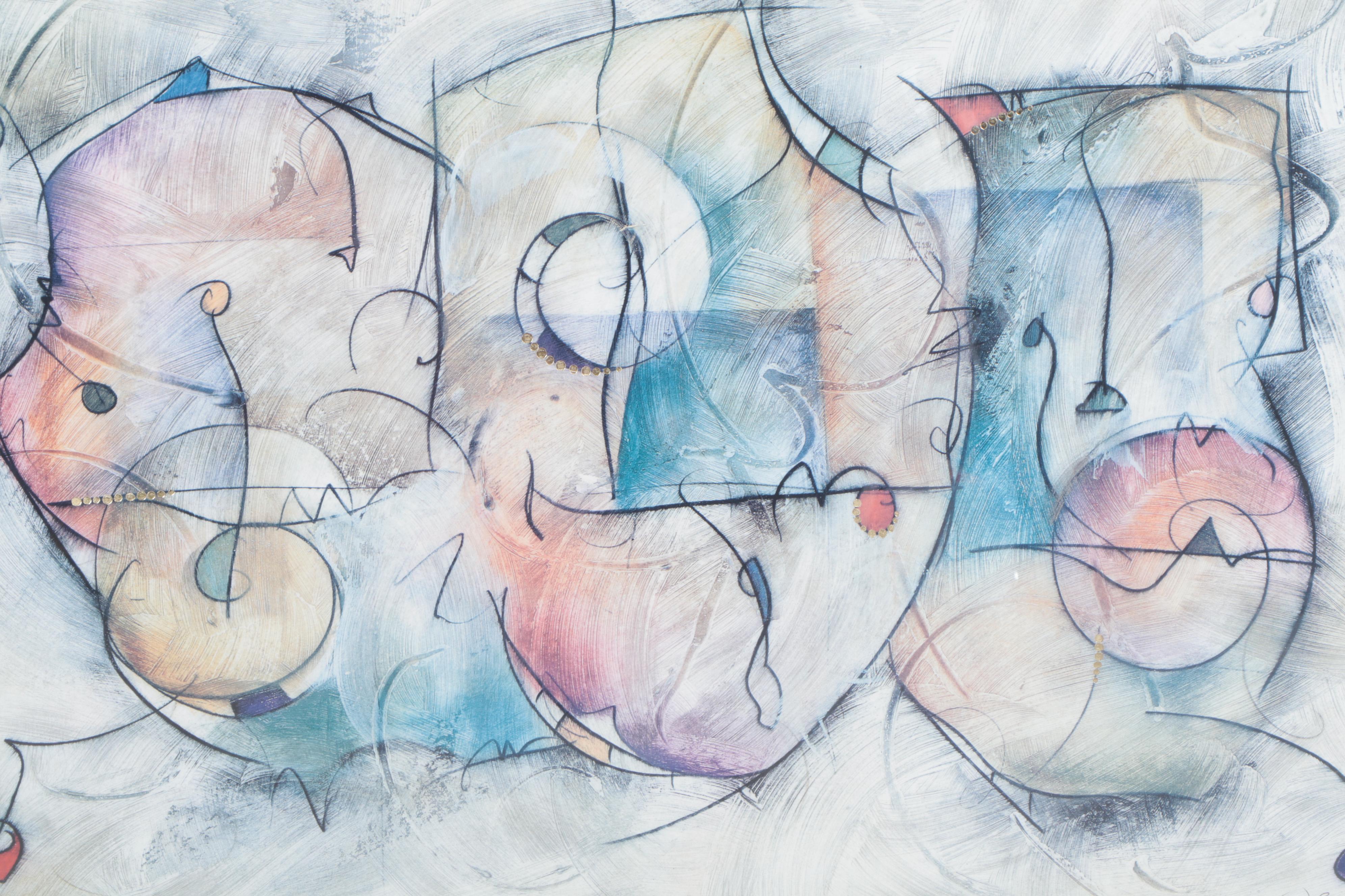 Abstract Offset Lithograph After Eric Waugh | EBTH
