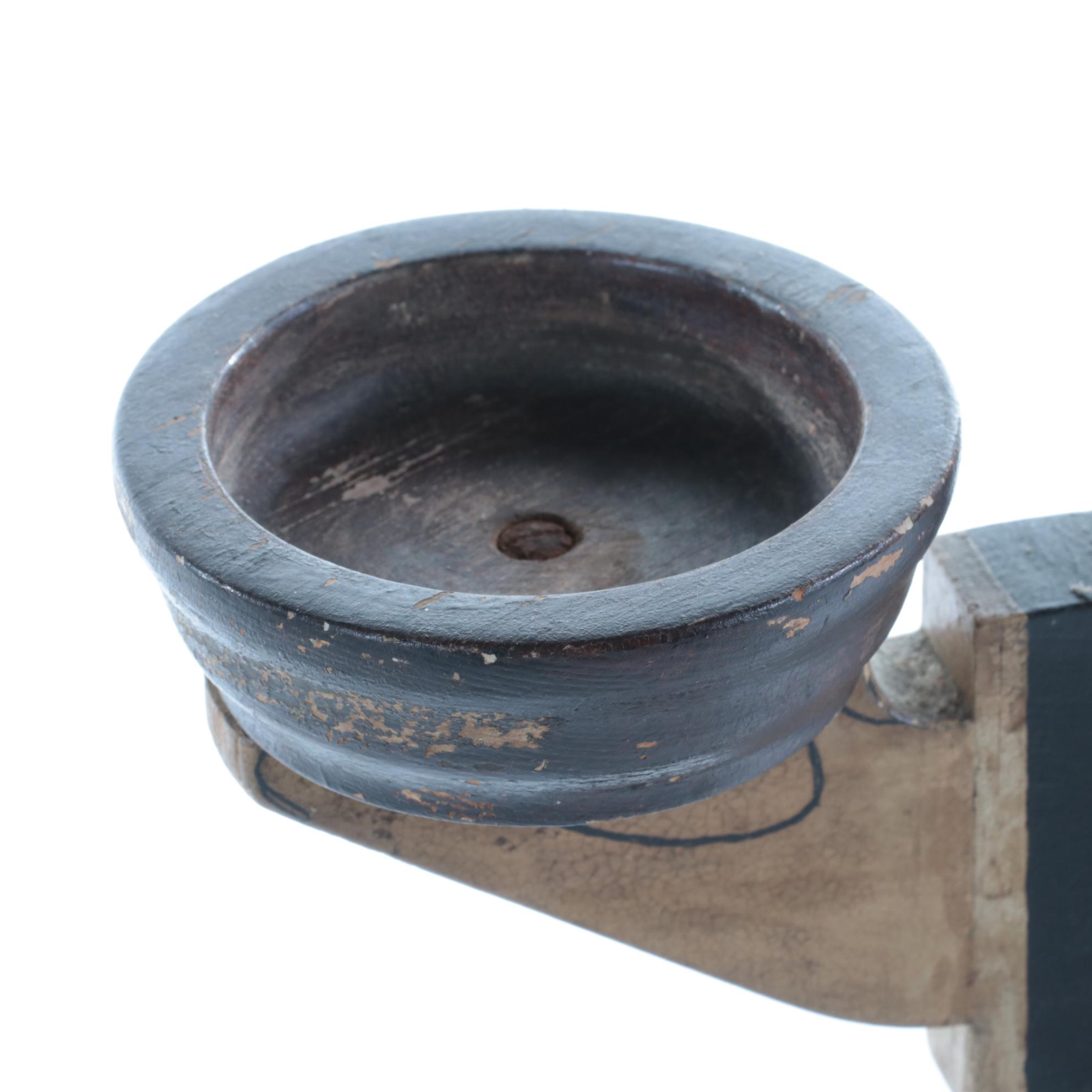 "Bringing Up Father" Paint-Decorated Figural Ash Stand, Early 20th ...