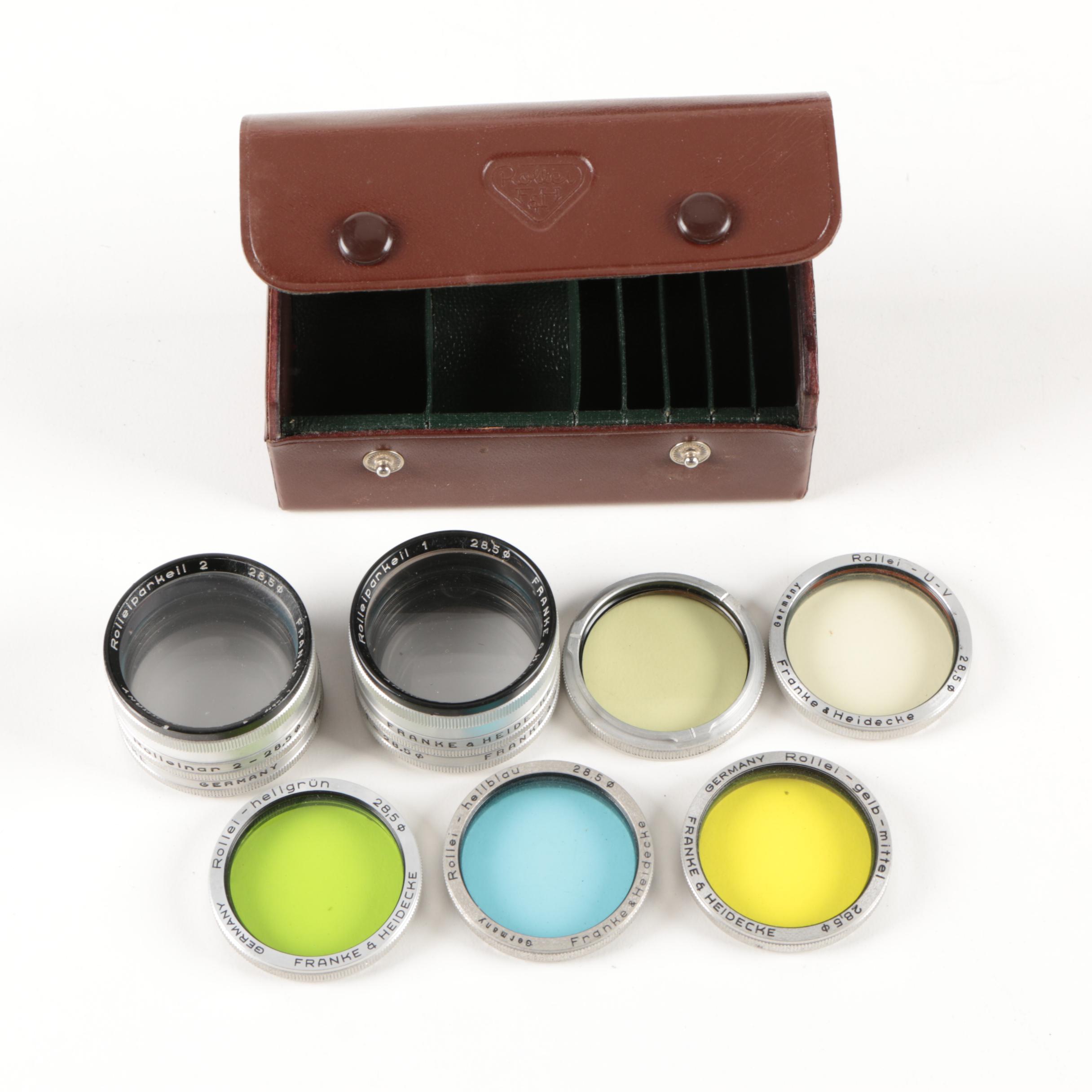 Rolleiflex Automat Camera with Leather Case and Accessories | EBTH