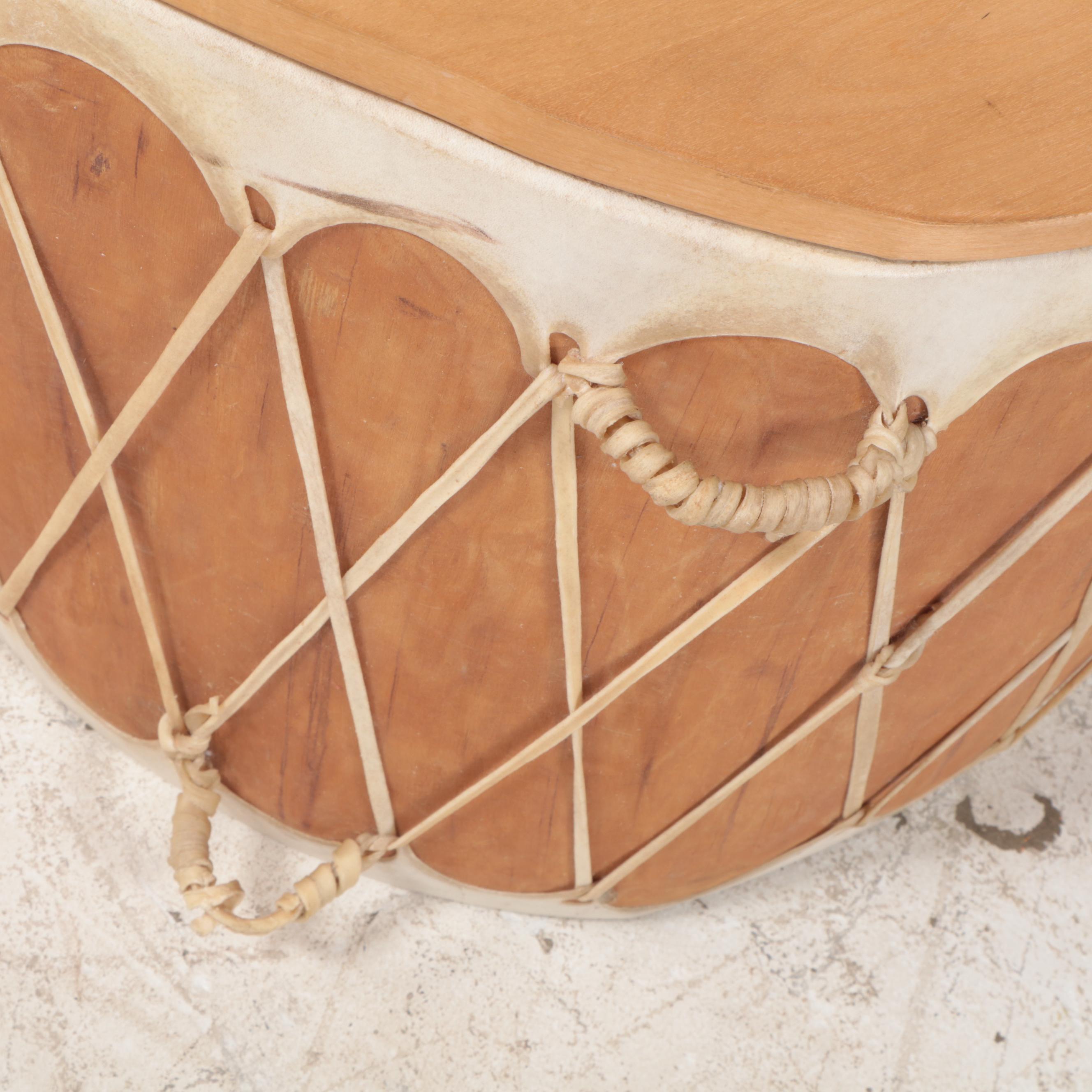 Phoenix Choctaw Native American Drum Table | EBTH