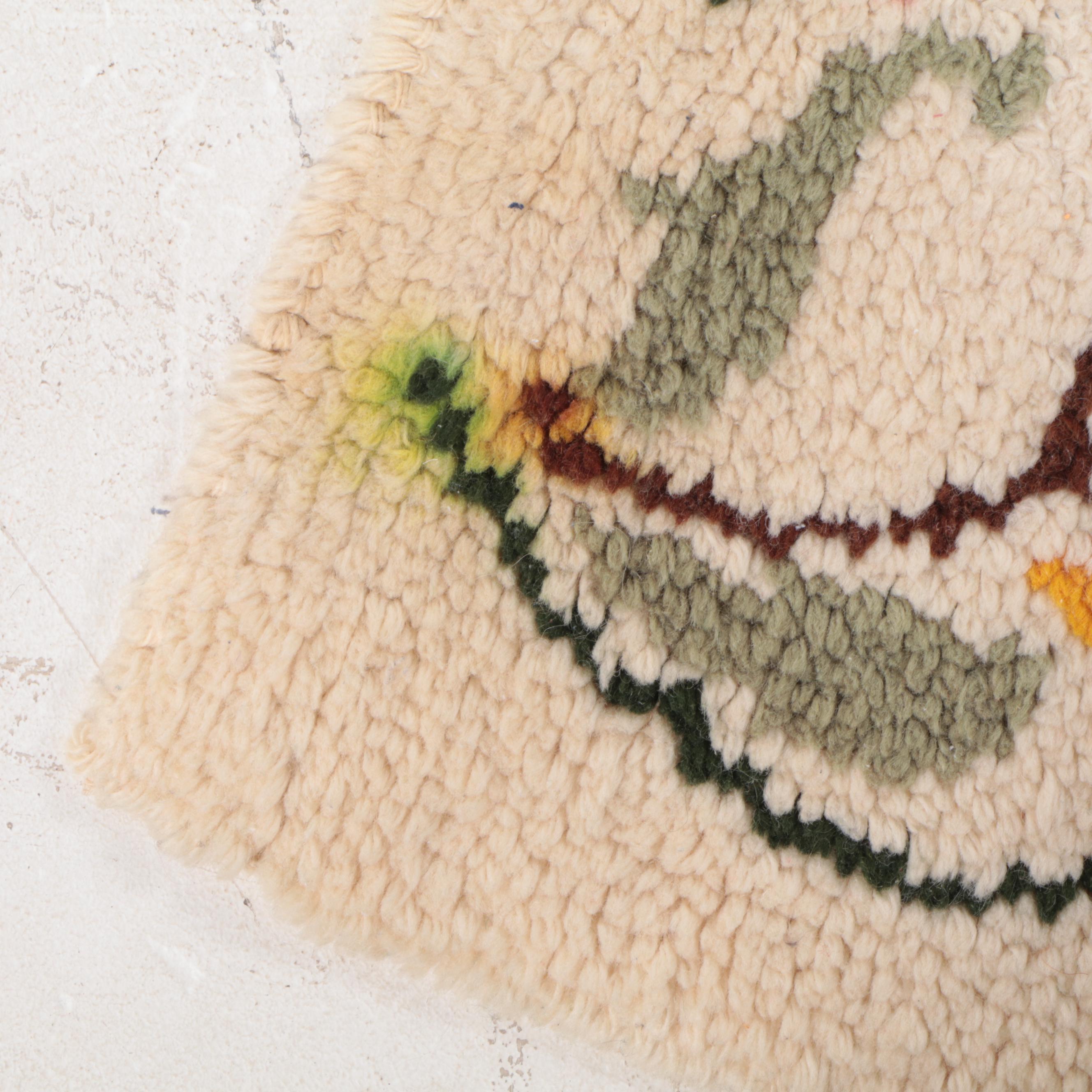 Hand-Hooked Pictorial and Novelty Accent Rugs, Mid to Late 20th Century ...