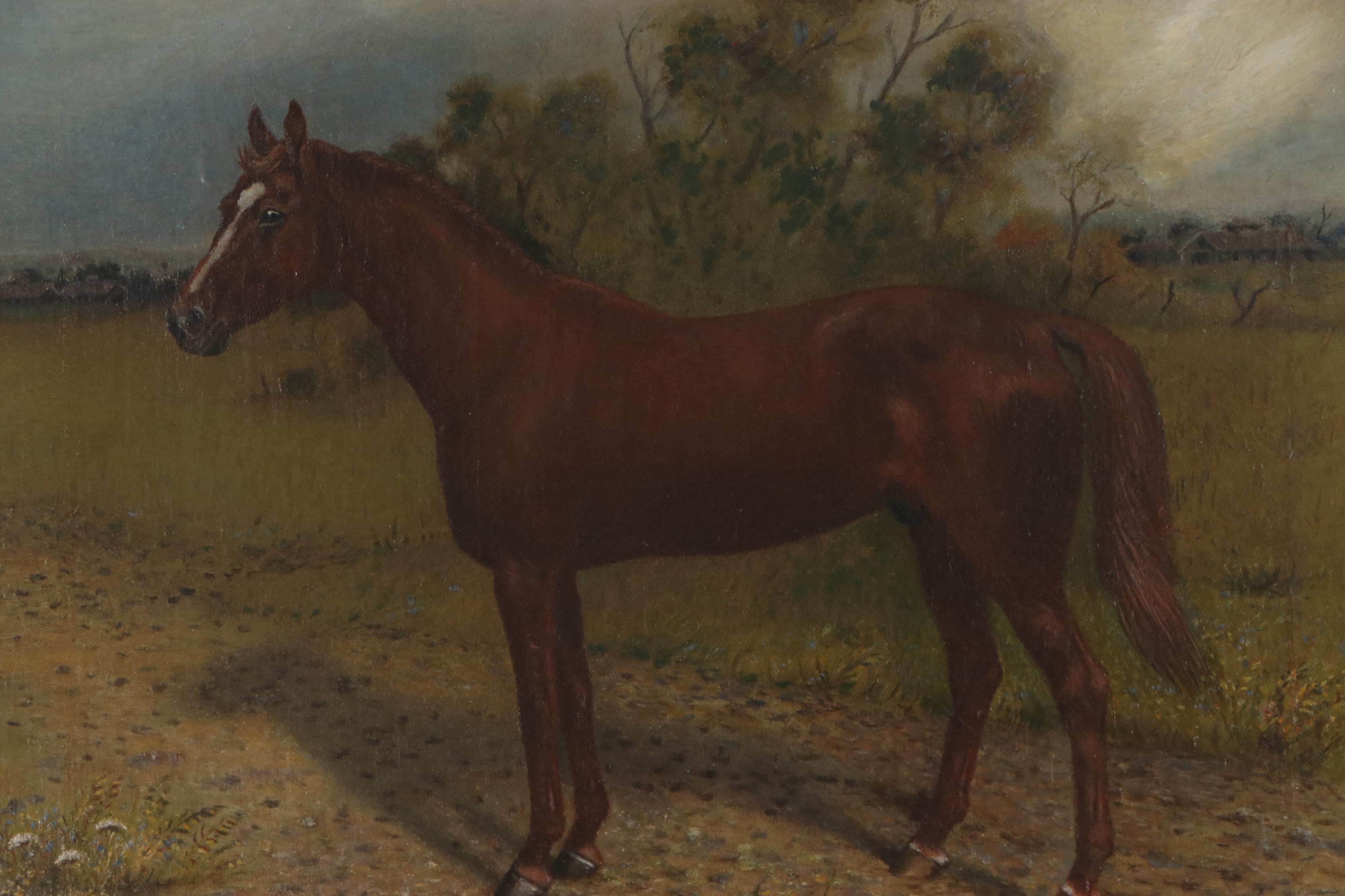 Harry Lyman Oil Painting "Reigh Count," 1928 | EBTH