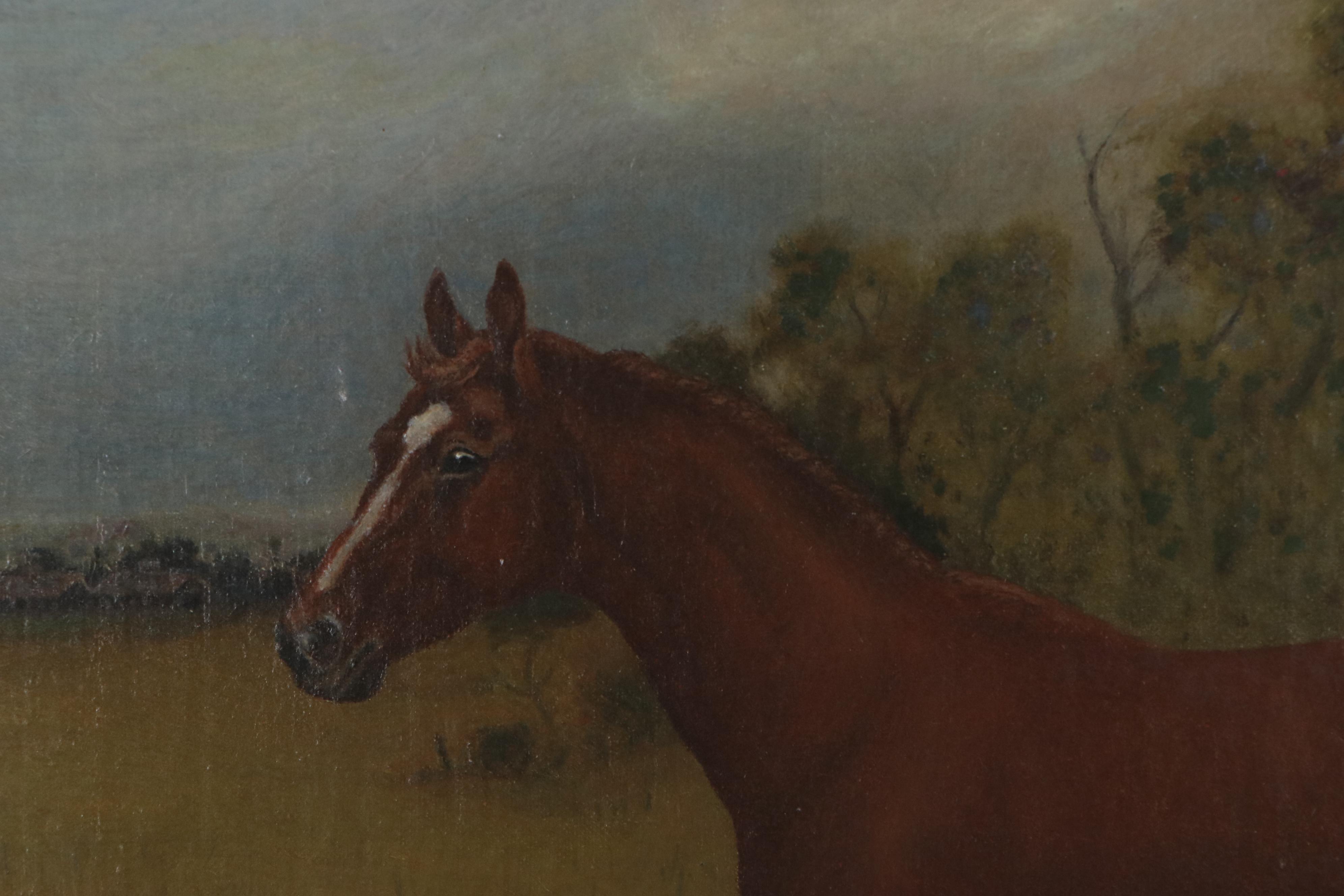 Harry Lyman Oil Painting "Reigh Count," 1928 | EBTH