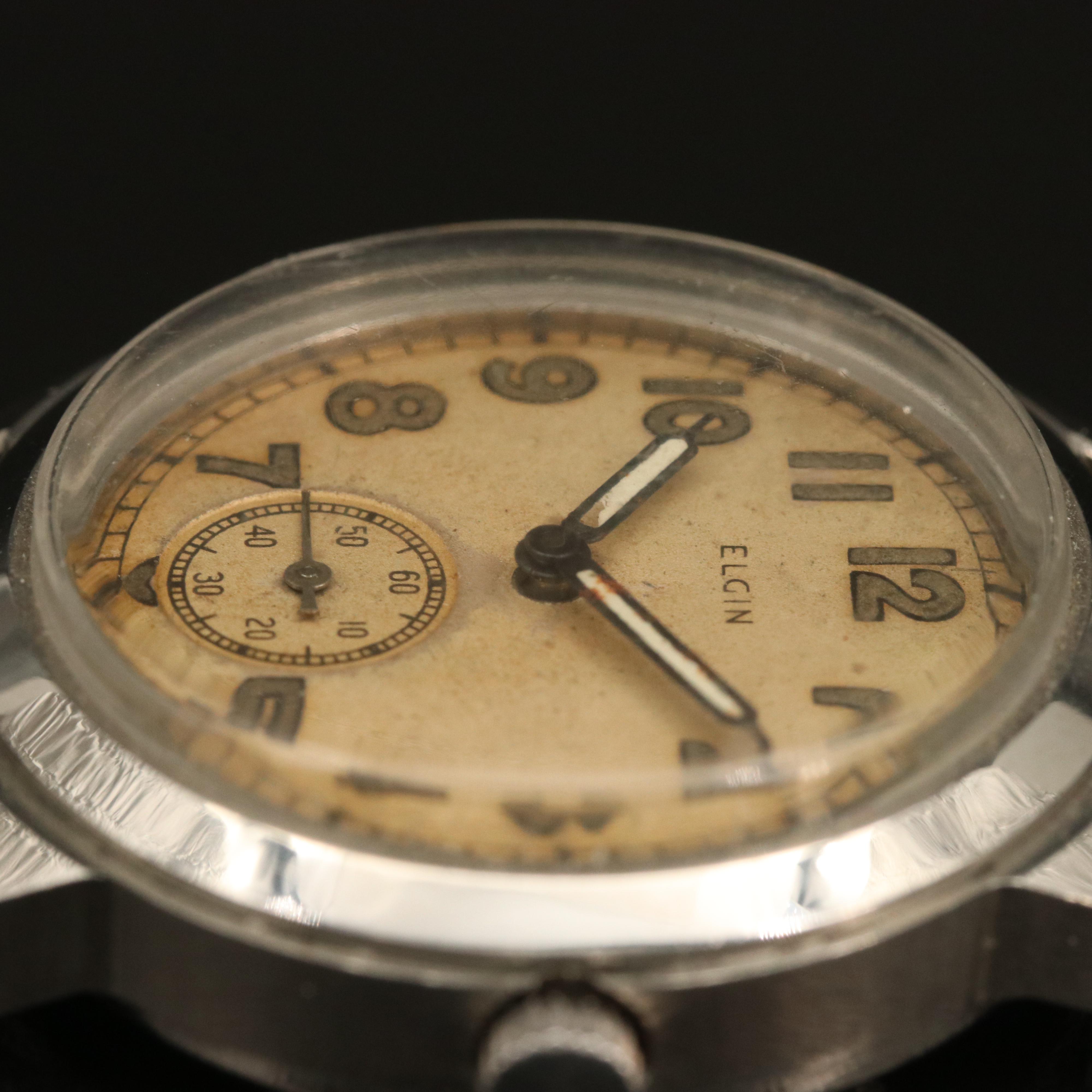 Vintage Elgin Ordnance Department WWII Military Wristwatch | EBTH