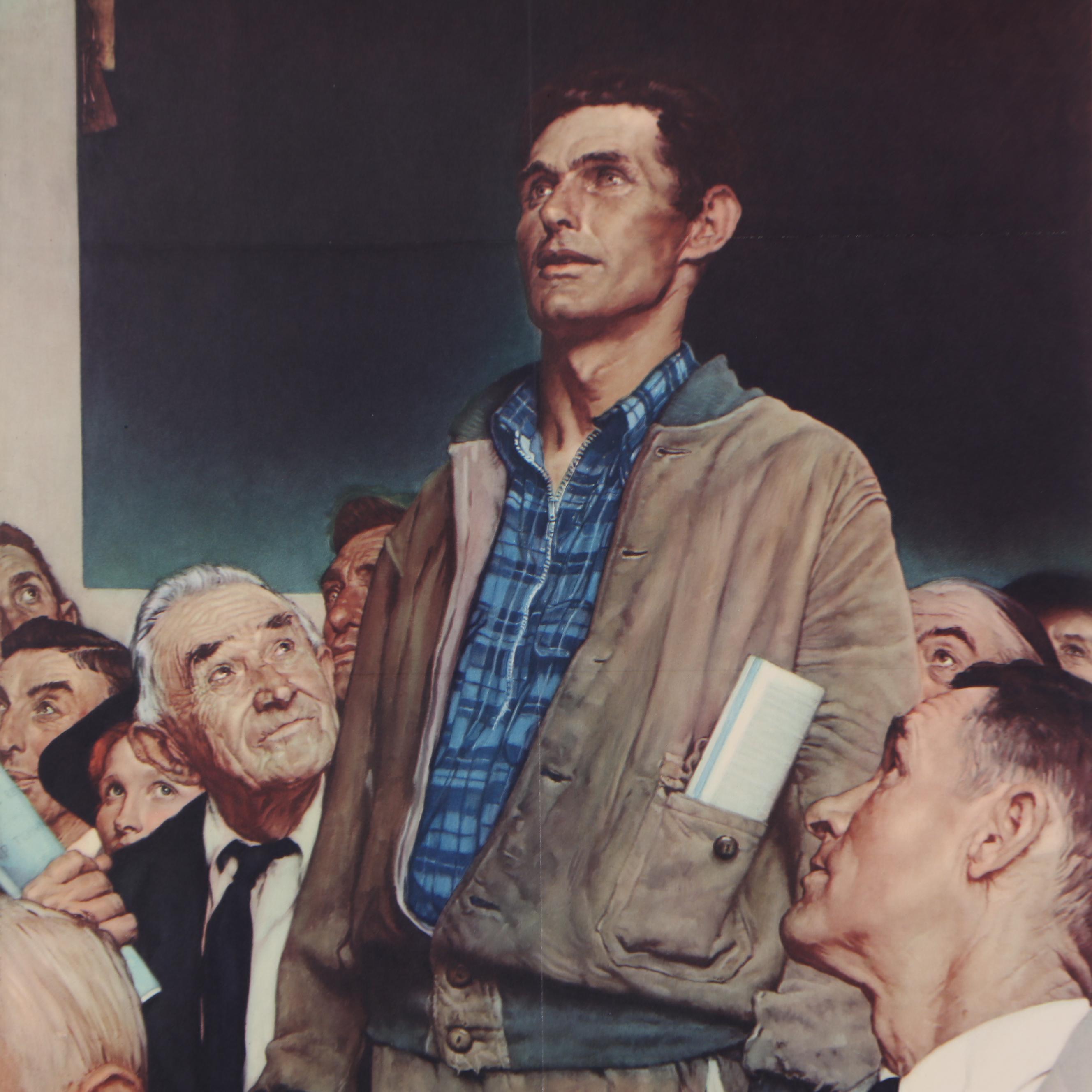 WWII U.S. Government Propaganda Posters After Norman Rockwell, 1943 | EBTH