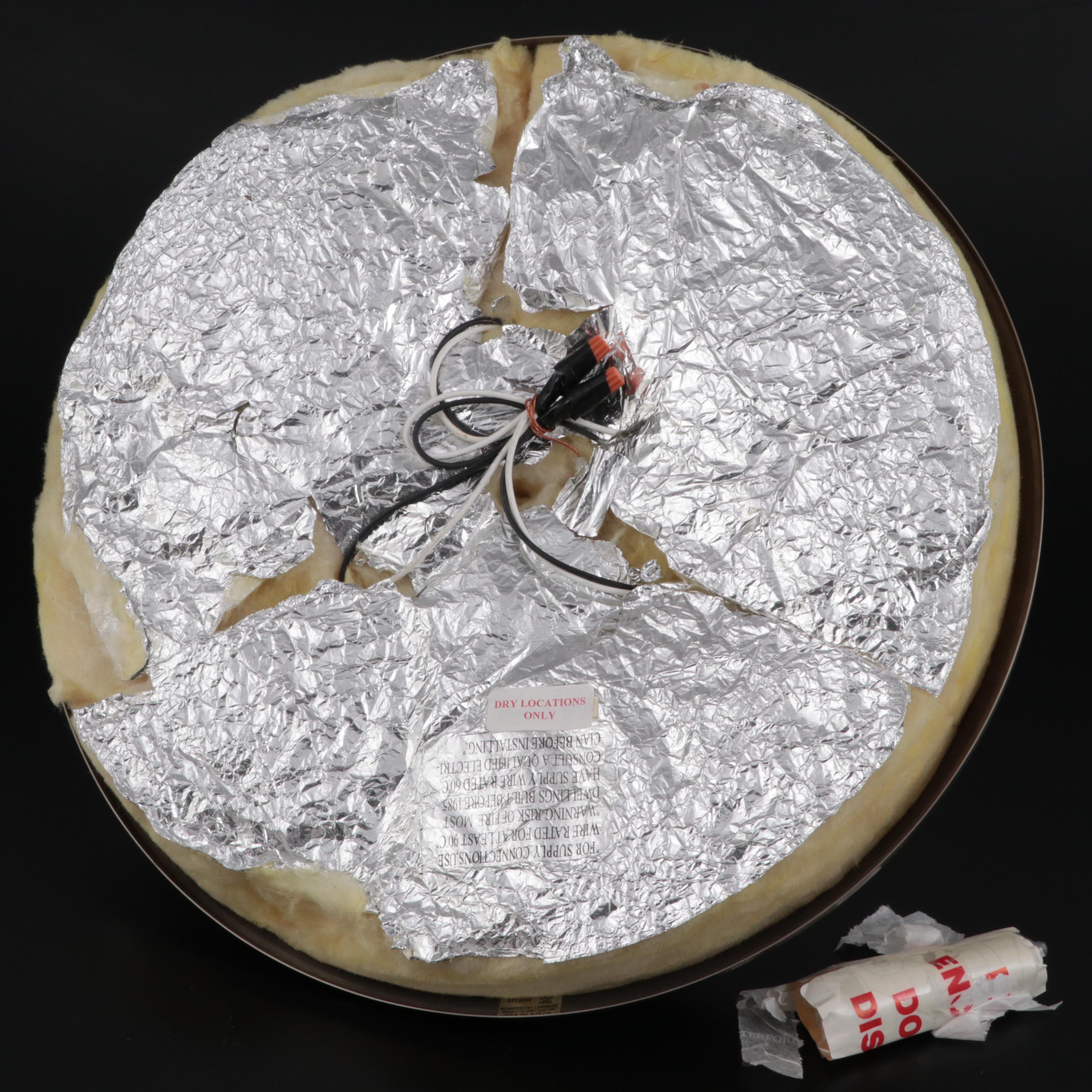 Waterford Crystal "Strangford" Flush Mount 17" Ceiling Light | EBTH