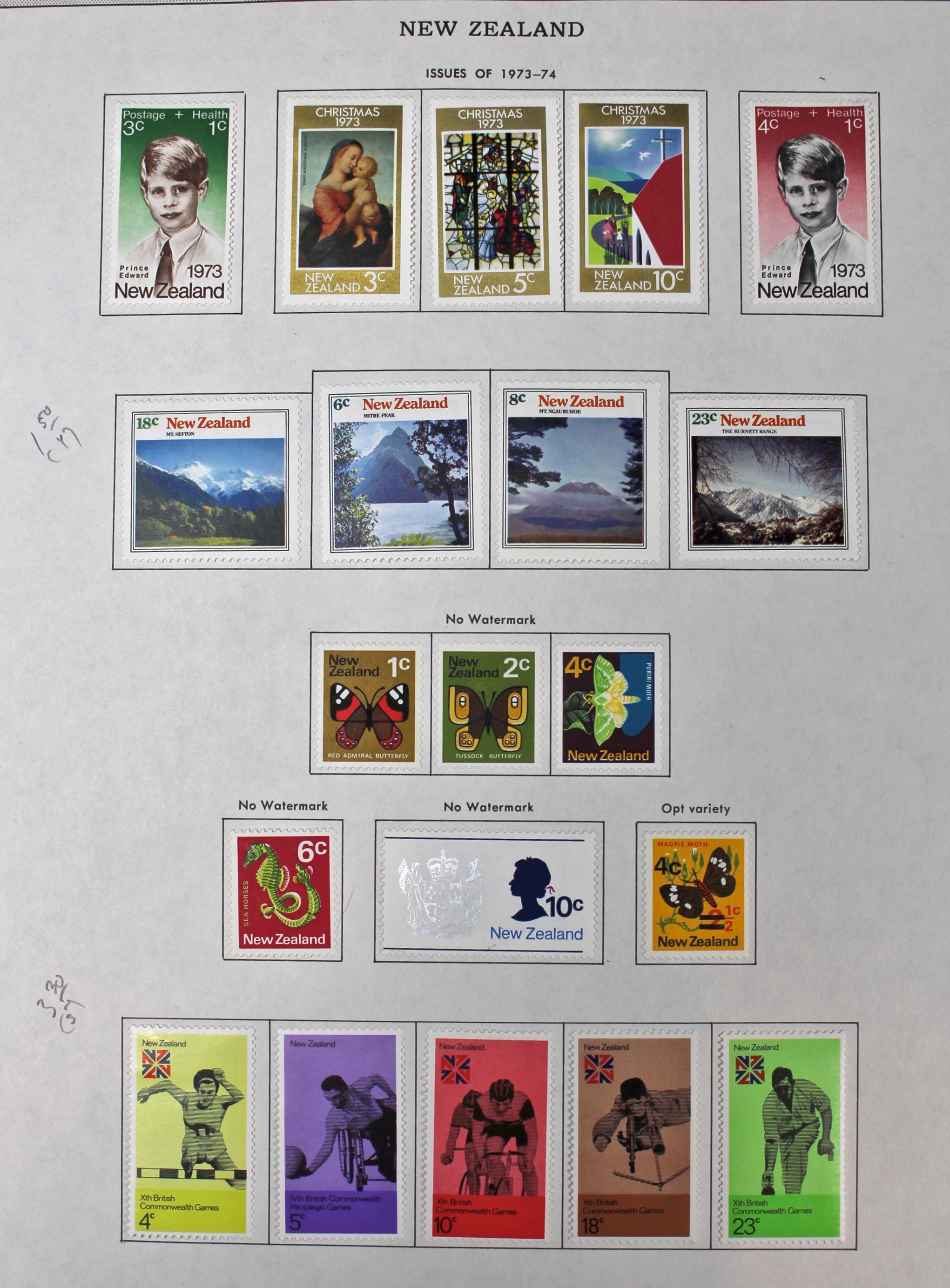 New Zealand Stamp Collection | EBTH