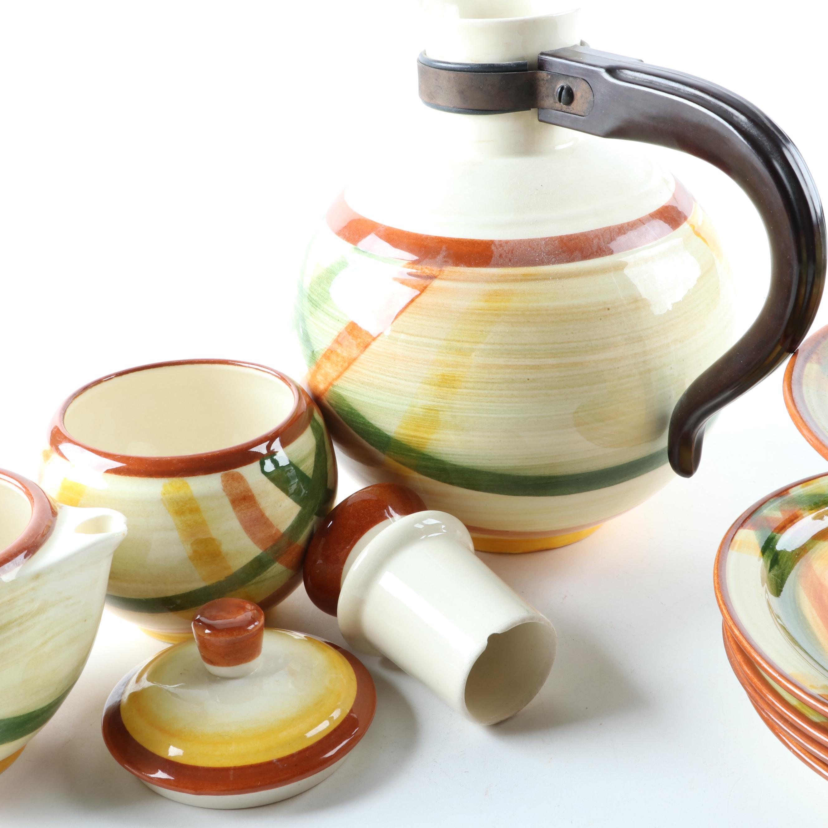 Metlox-Vernonware "Homespun" Plaid Dinnerware, 1948–1958 | EBTH