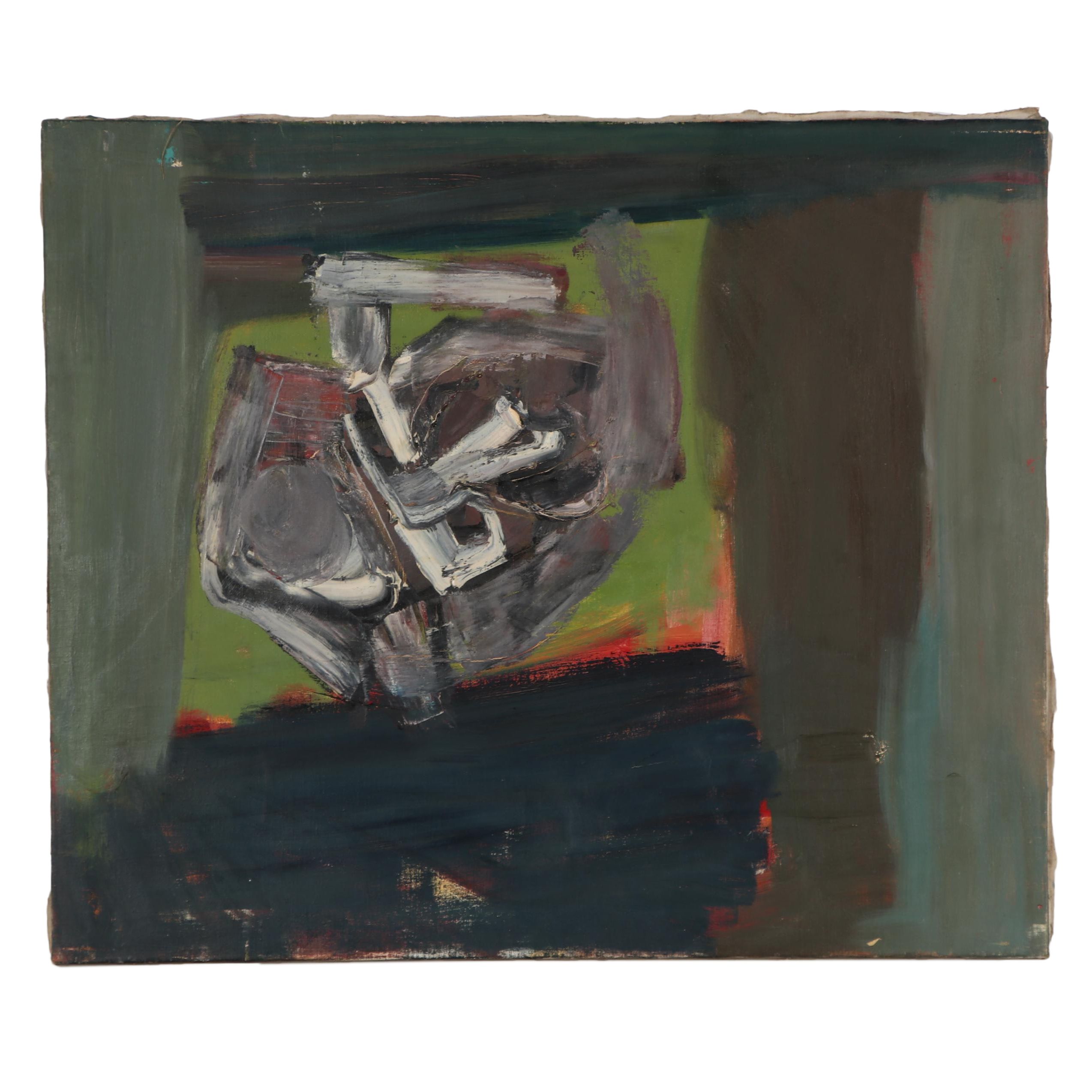 Bernice Fisher Abstract Oil Painting | EBTH
