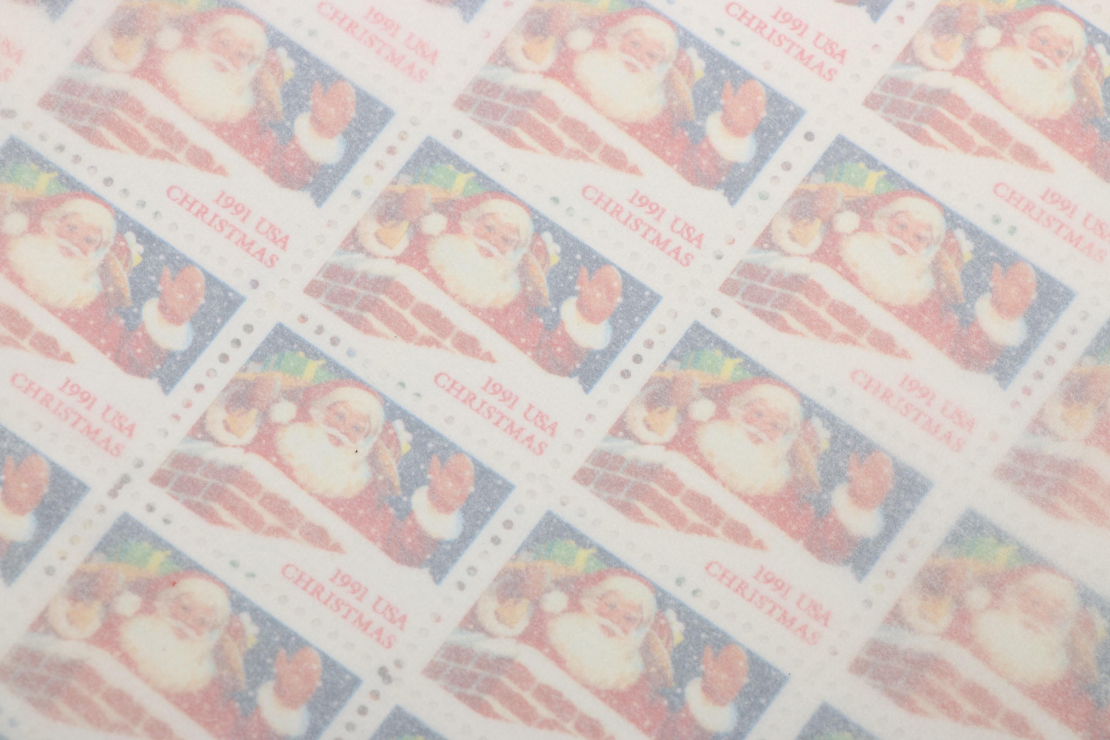 Large Group of U.S Postage Stamp Sheets | EBTH