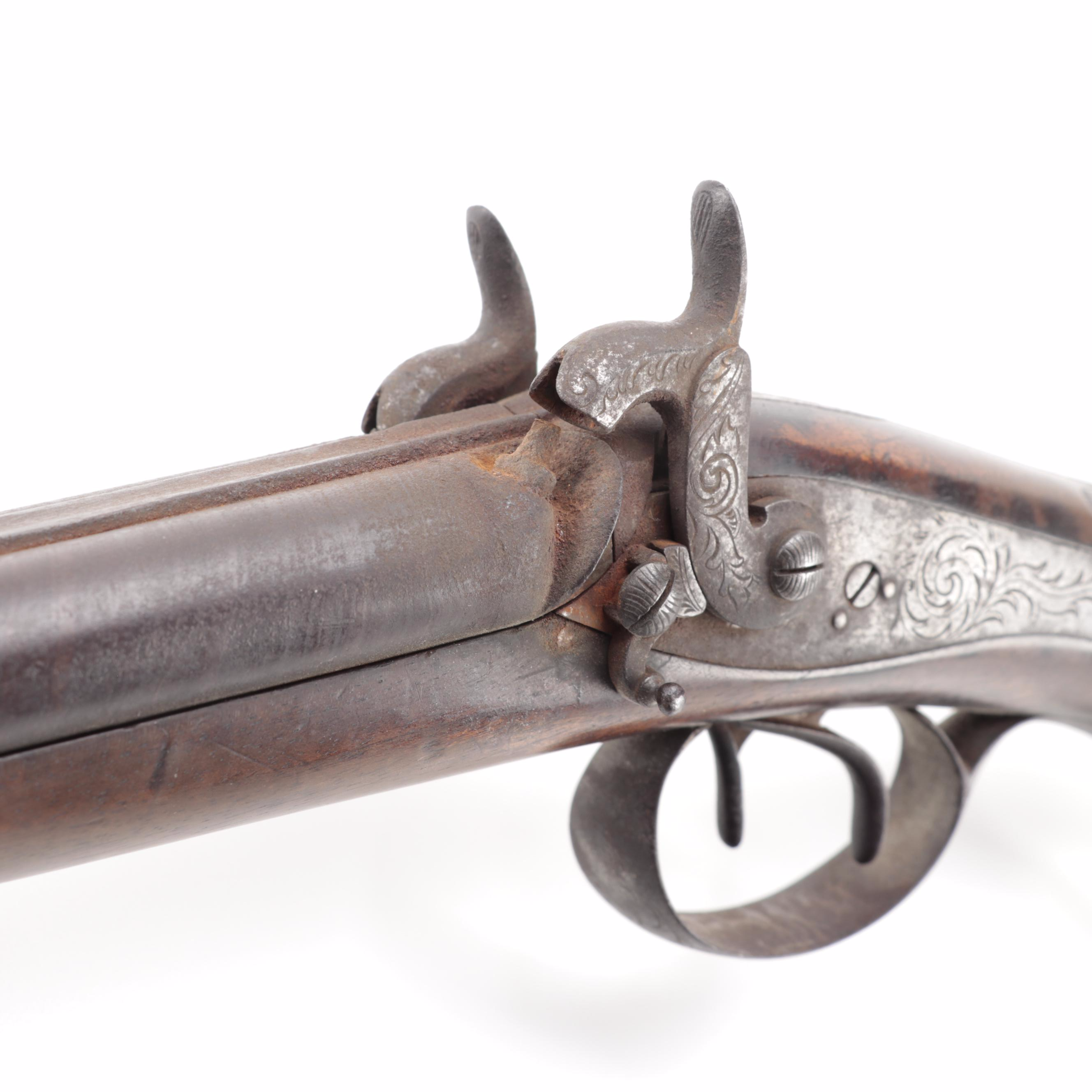 Antique Percussion Cap Shotgun, Mid 19th Century | EBTH