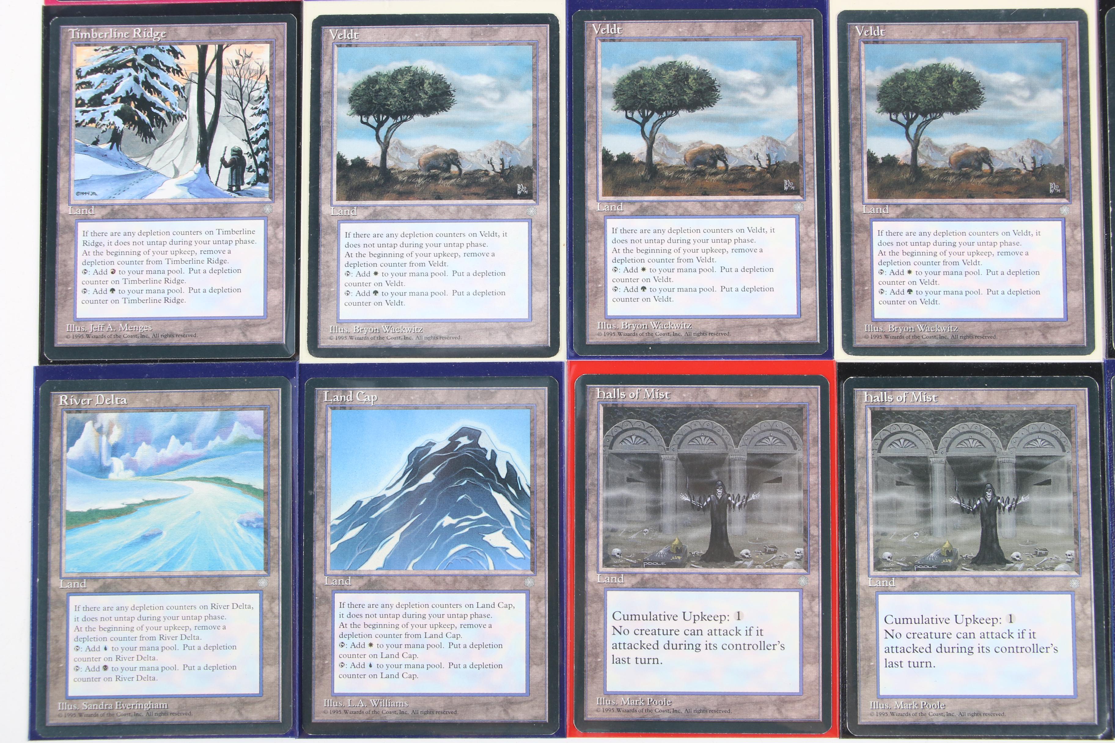 "Magic: The Gathering" Reserved List Land Cards Including "Winding ...