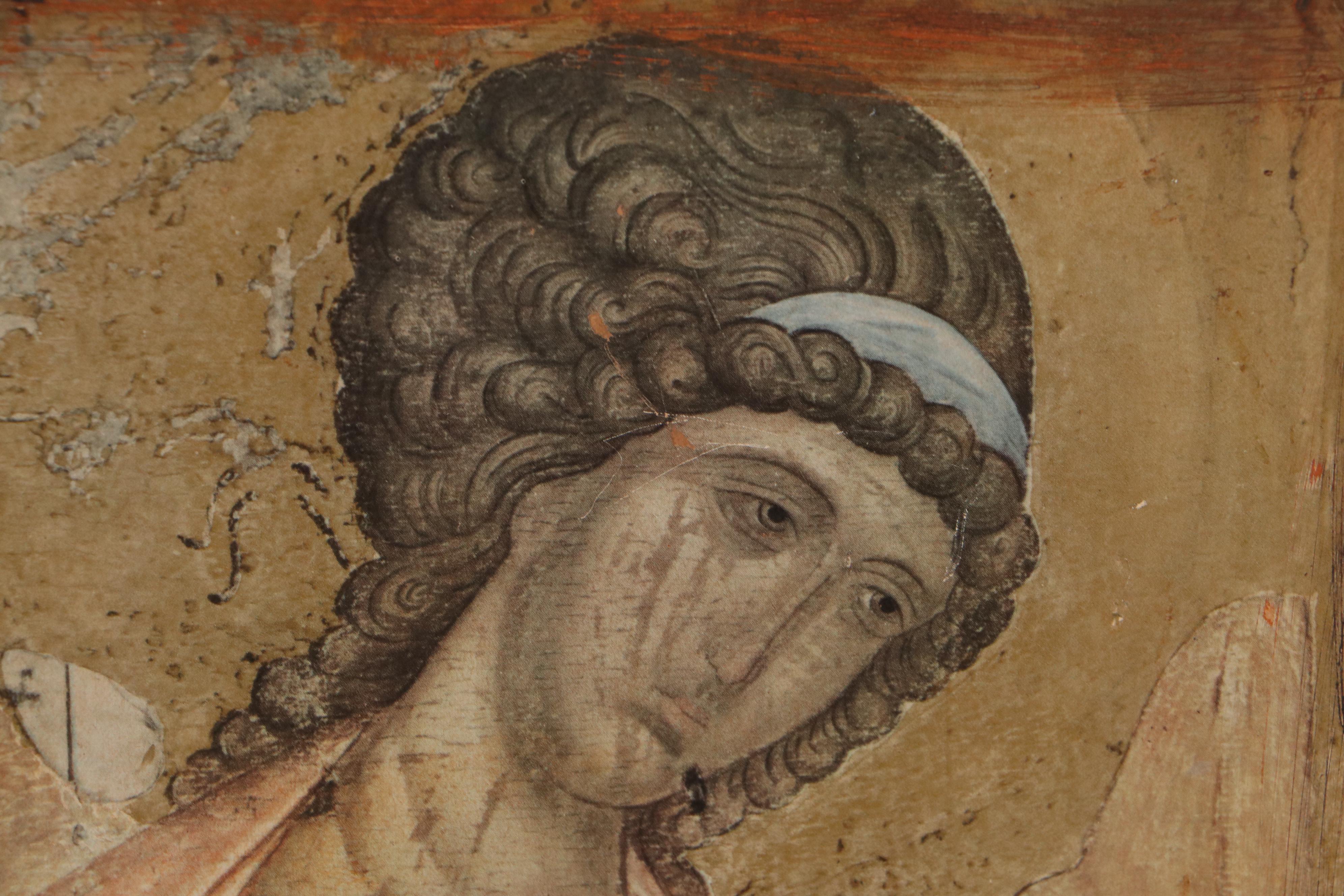 Russian Orthodox Style Offset Lithograph Icon of Saint Michael | EBTH