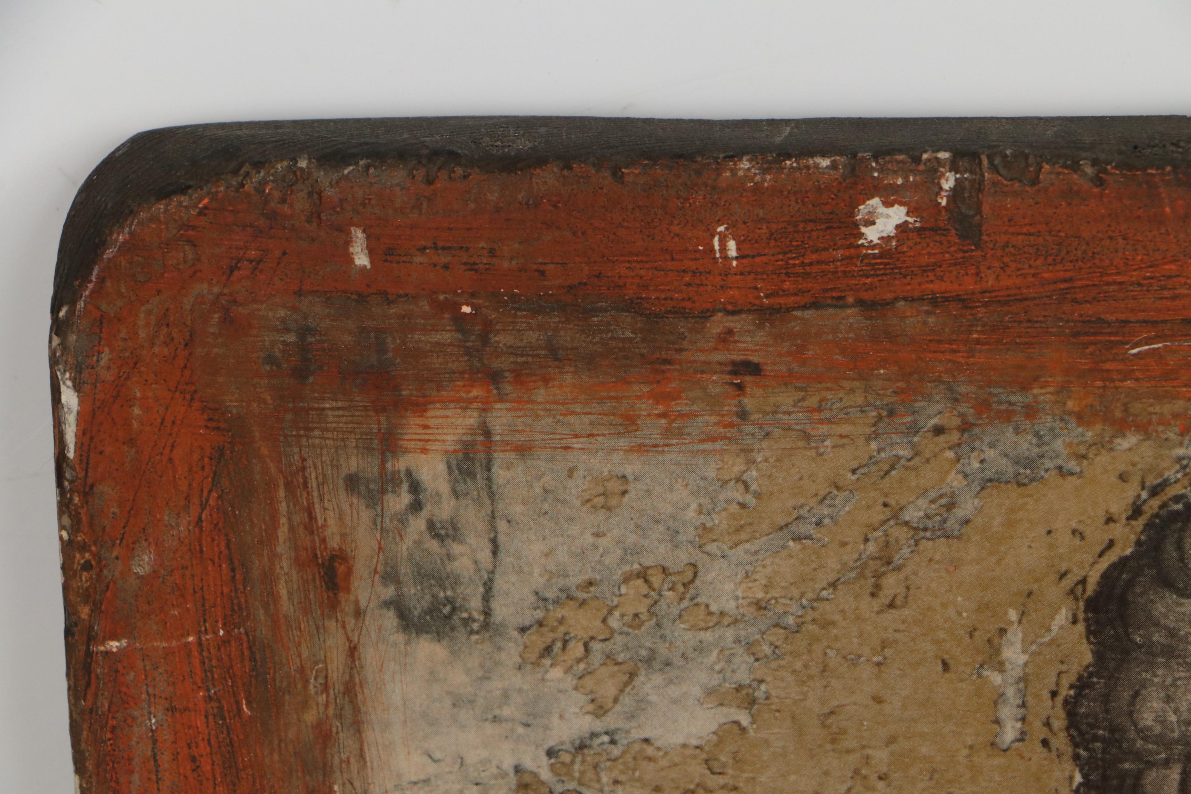 Russian Orthodox Style Offset Lithograph Icon of Saint Michael | EBTH