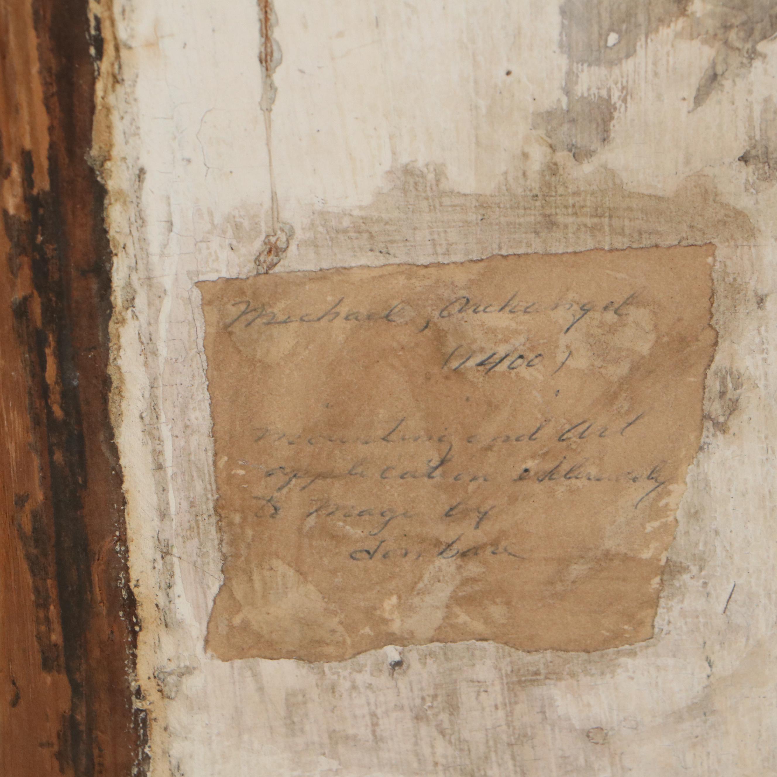 Russian Orthodox Style Offset Lithograph Icon of Saint Michael | EBTH