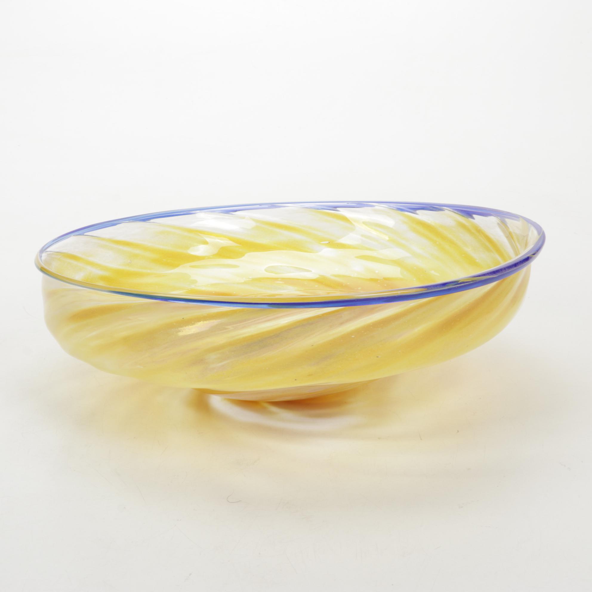 Andy Hudson Handblown Art Glass Sculptural Nested Vessels, 2001 | EBTH