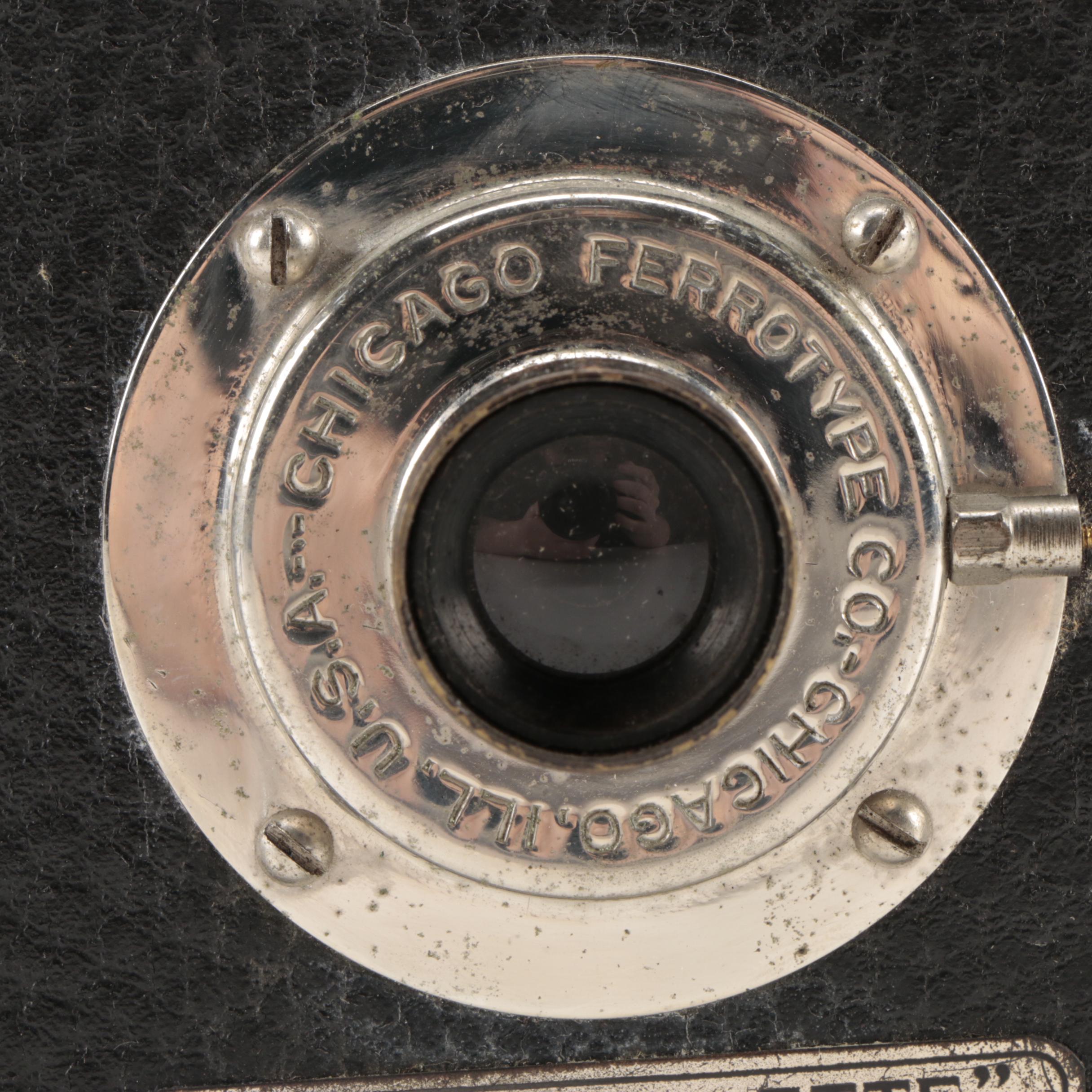 Chicago Ferrotype Co. Mandel-Ette Postcard Camera, Early 20th Century ...