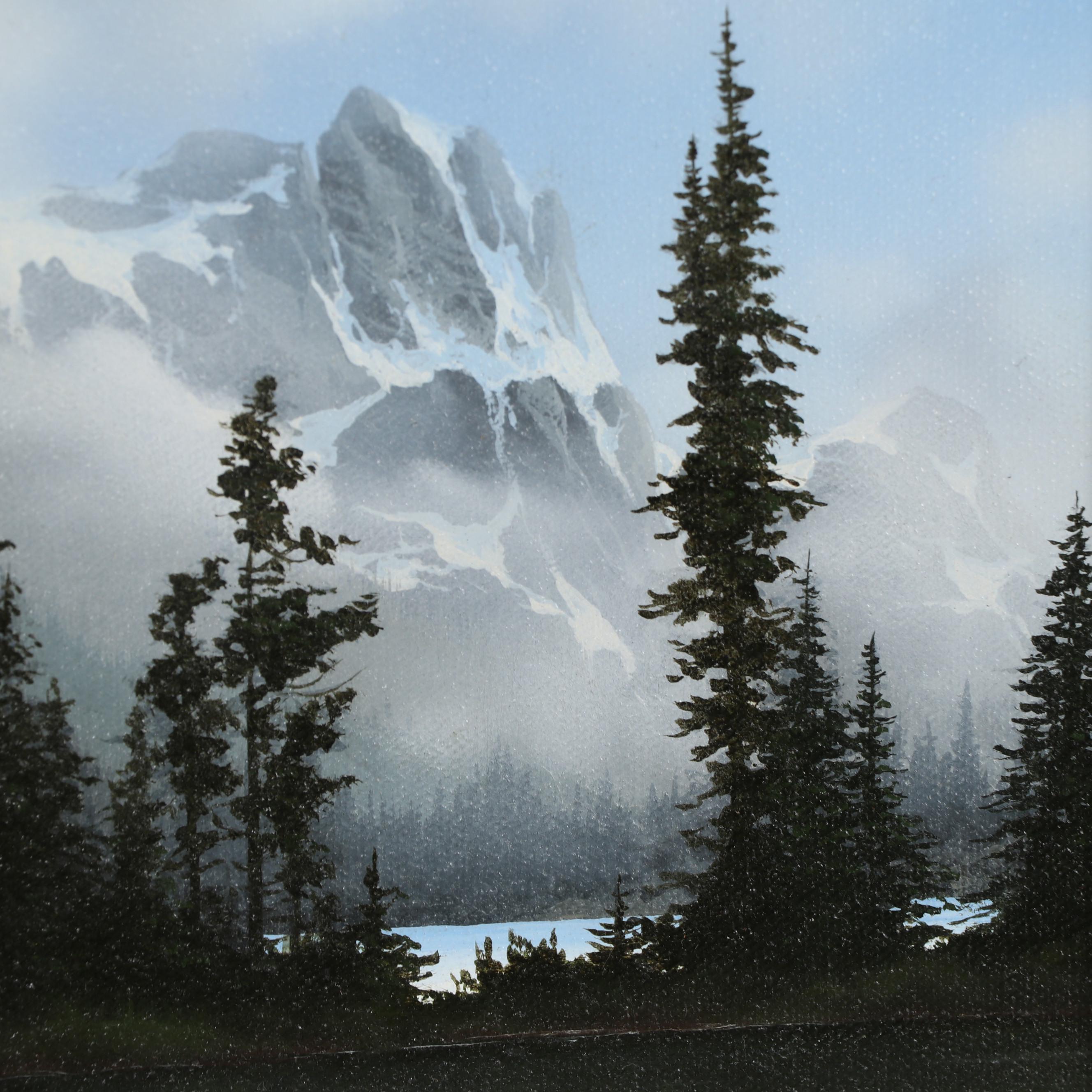 Marc Inge Saastad Mountain Landscape Oil Painting, 21st Century | EBTH