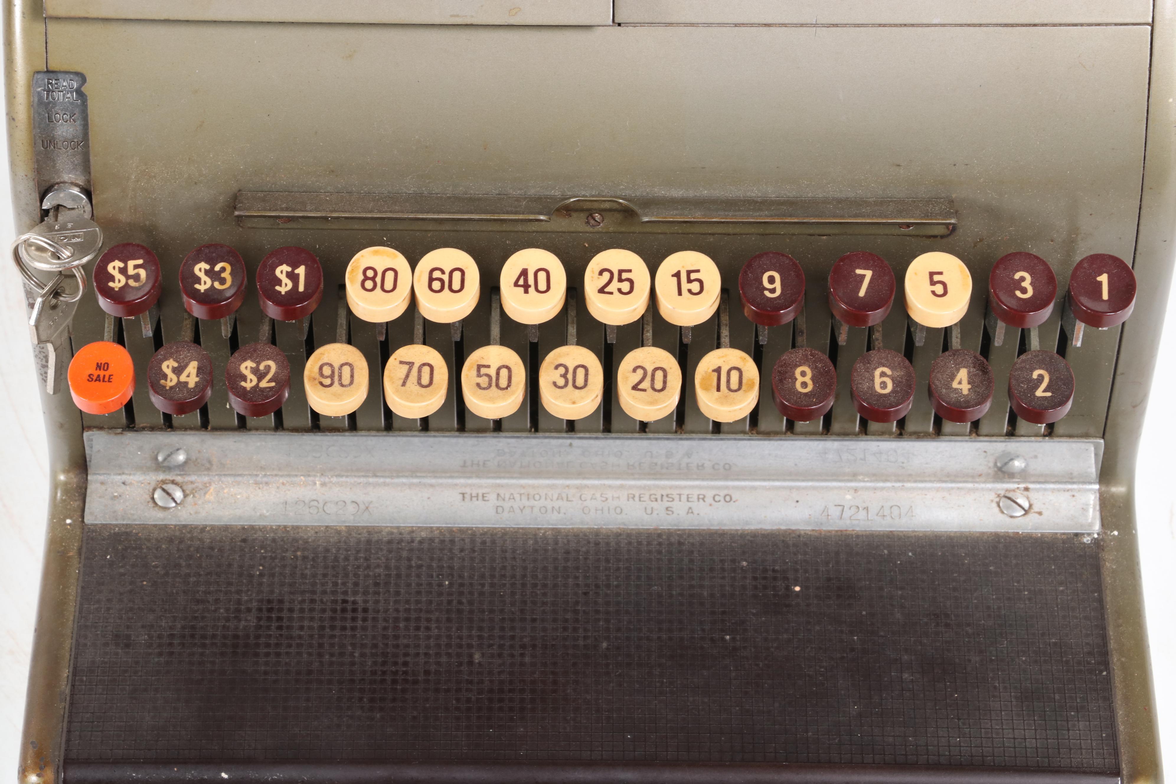 Kresge NCR Class 100 Cash Register, Circa 1950s | EBTH