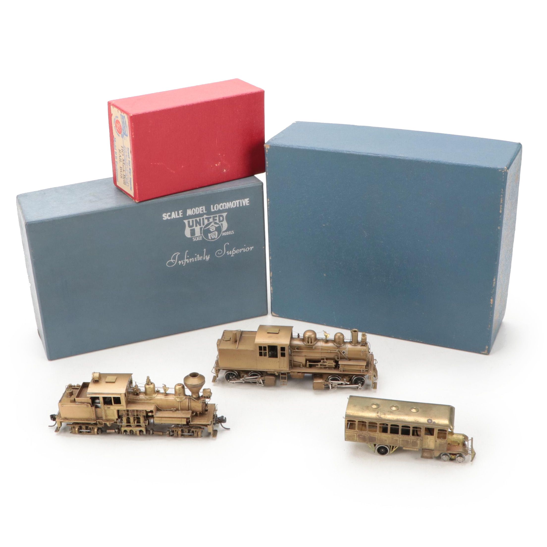 United Scale Models, Howell Day Brass HO Model Railway Locomotives ...