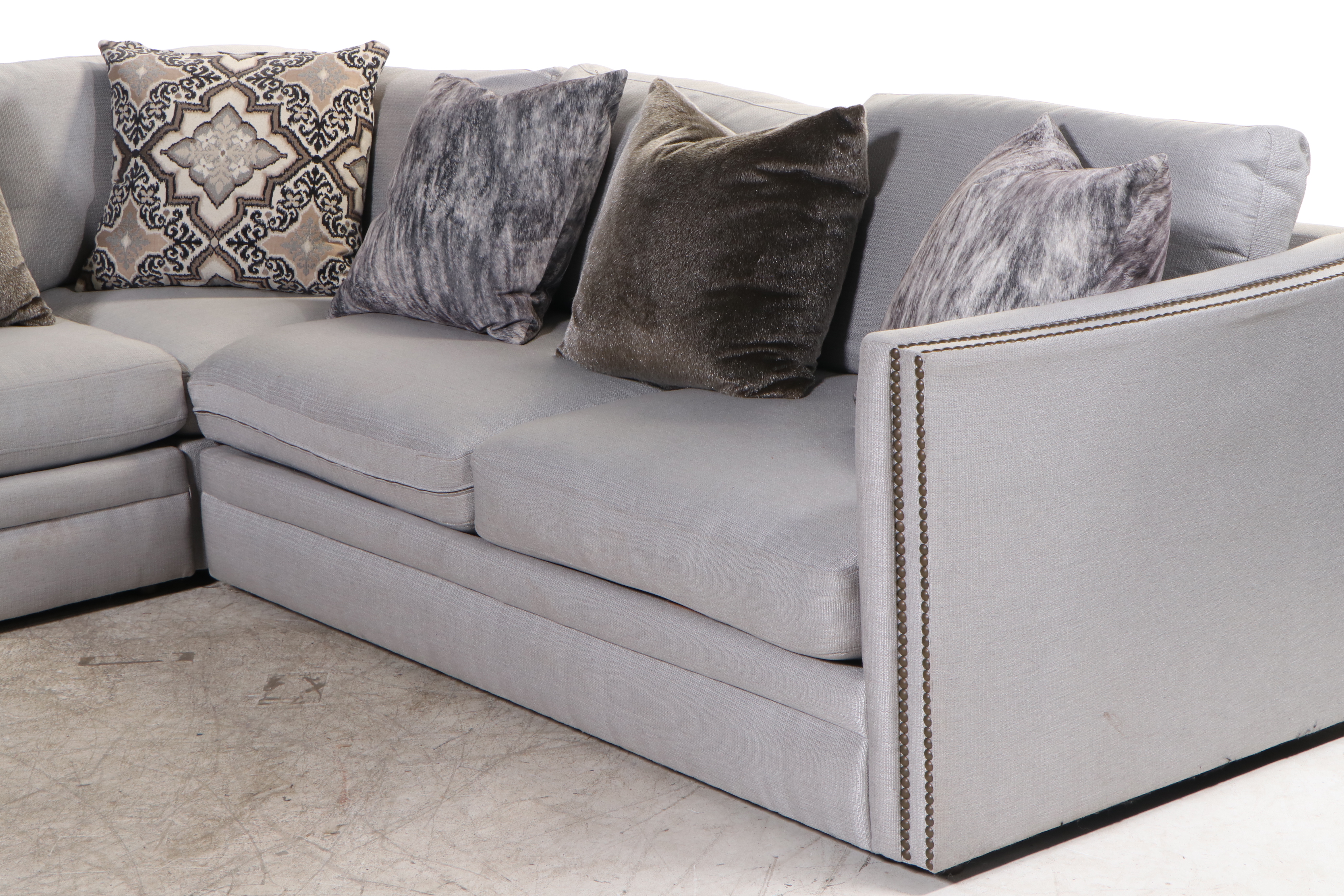 John Michael Designs "Juliet" Contemporary Upholstered 3-Piece ...