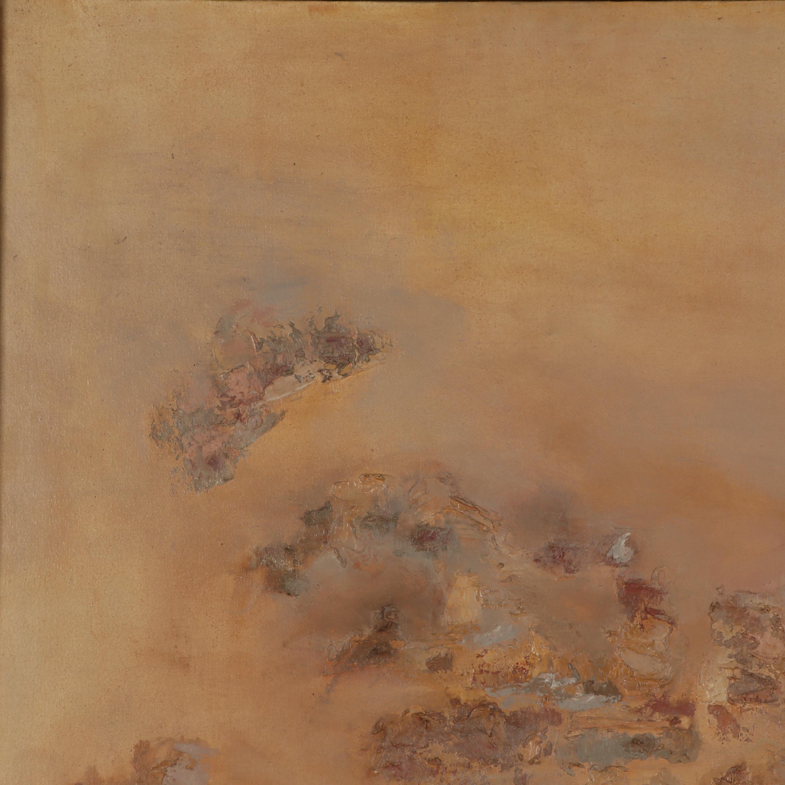 Elsie Kay Harris Large-Scale Acrylic Painting "Landform," 1972 | EBTH